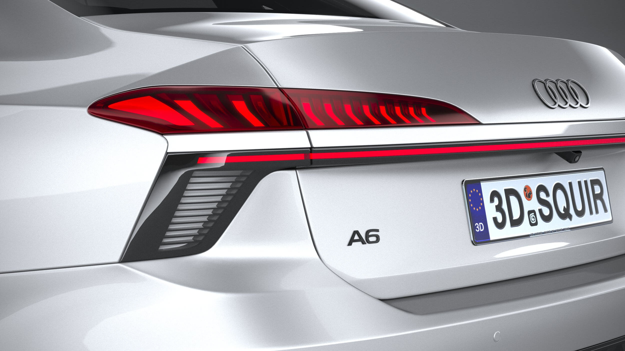 Audi A6 Sedan Regular 2026 - 3D Model by SQUIR