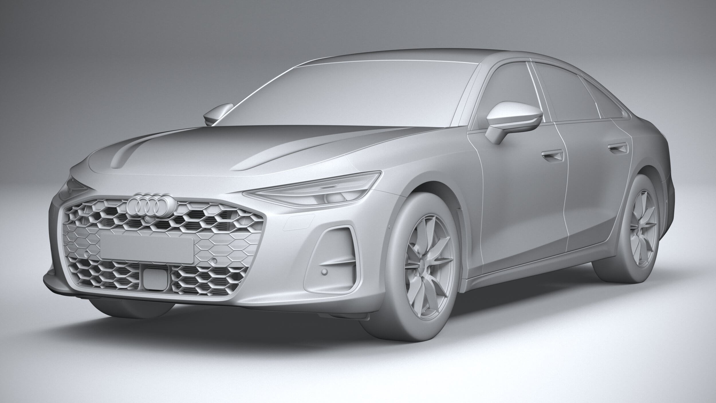 Audi A6 Sedan Regular 2026 - 3D Model by SQUIR