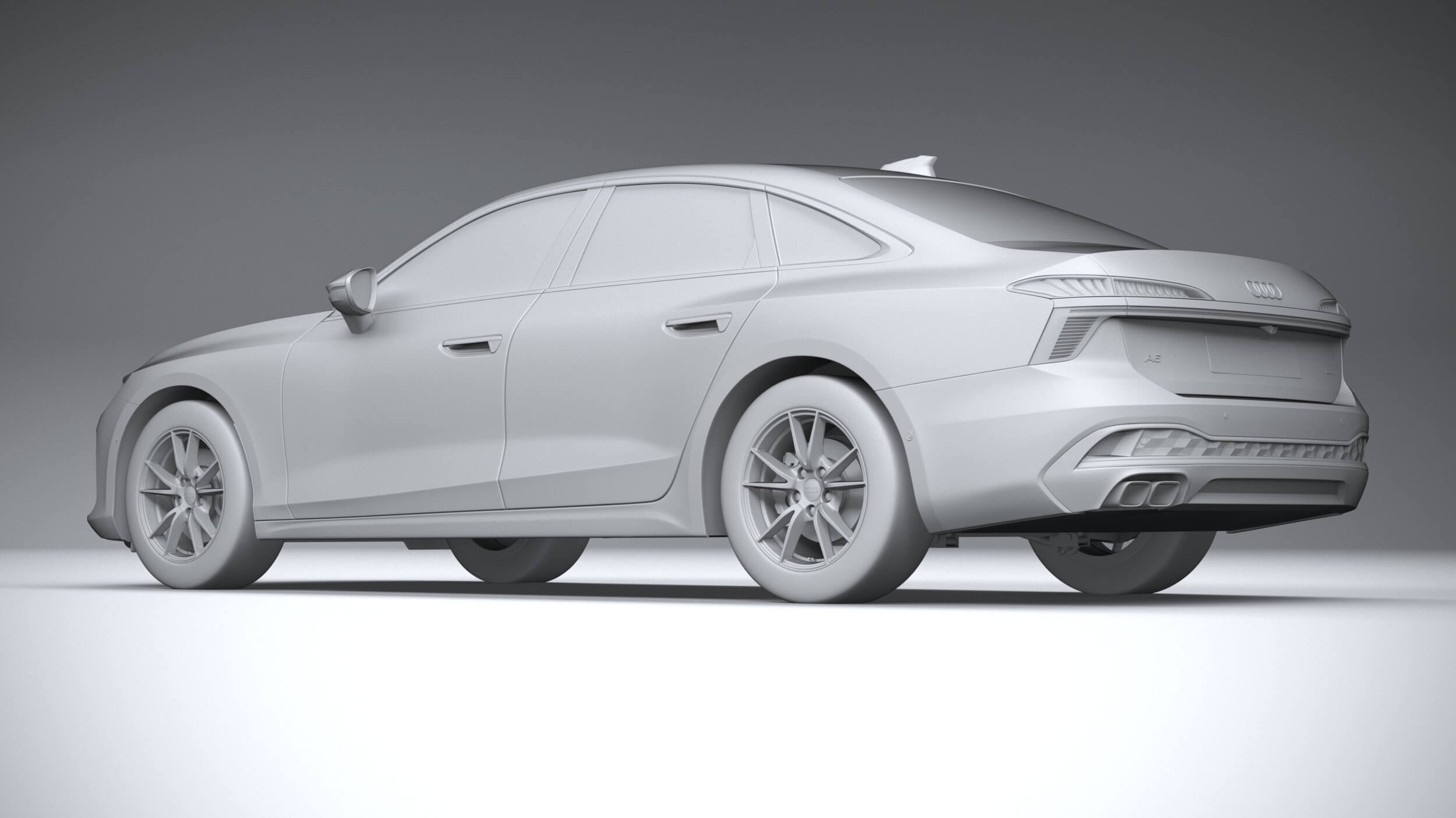Audi A6 Sedan Regular 2026 - 3D Model by SQUIR