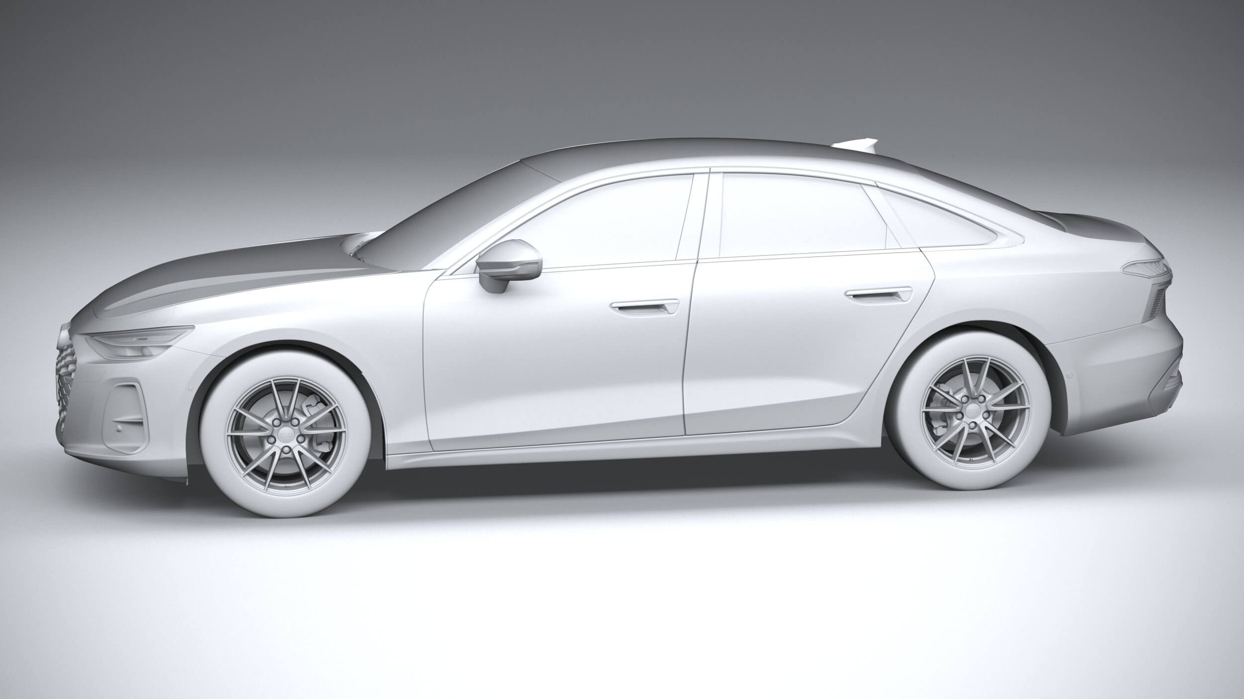 Audi A6 Sedan Regular 2026 - 3D Model by SQUIR