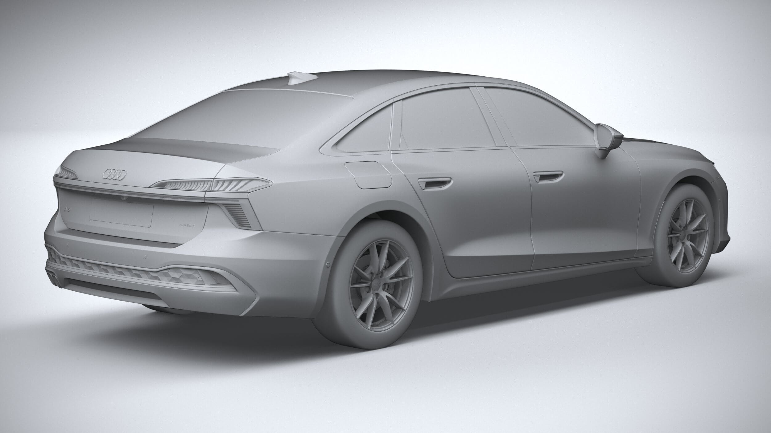 Audi A6 Sedan Regular 2026 - 3D Model by SQUIR