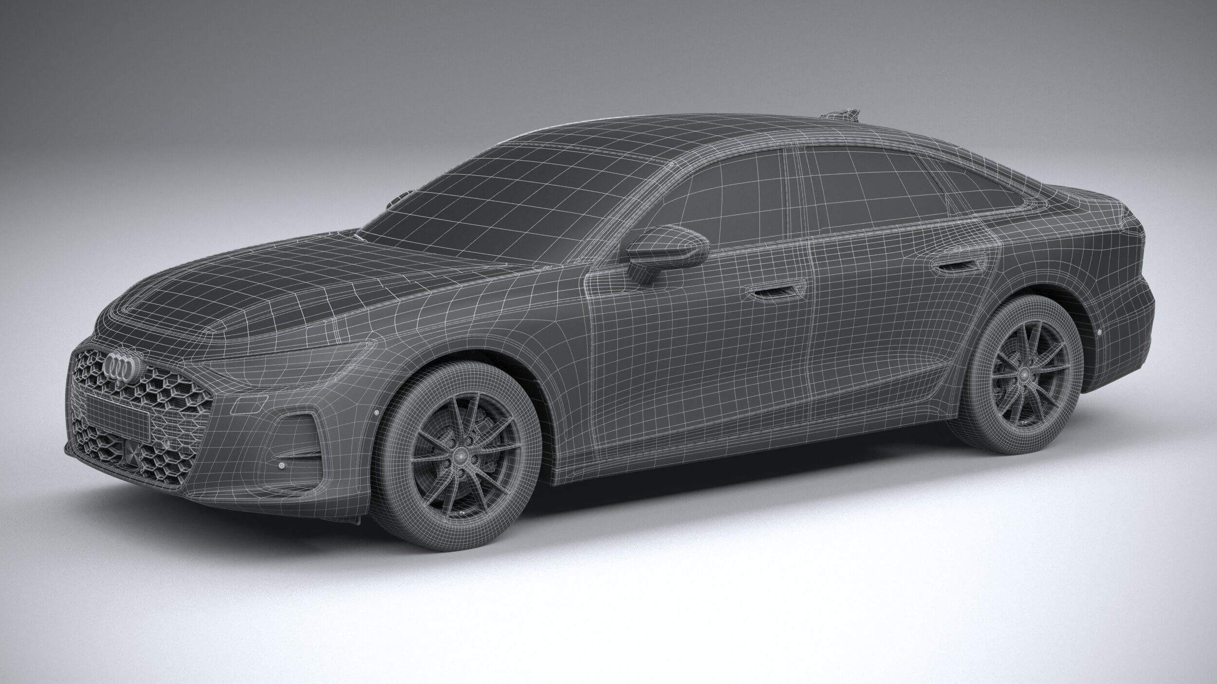 Audi A6 Sedan Regular 2026 - 3D Model by SQUIR