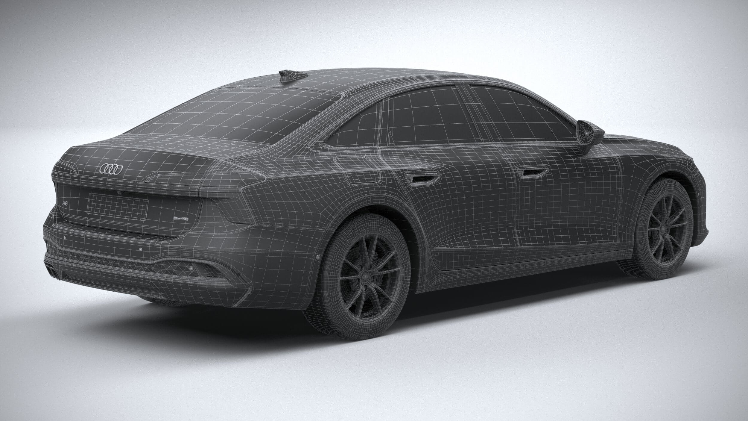 Audi A6 Sedan Regular 2026 - 3D Model by SQUIR
