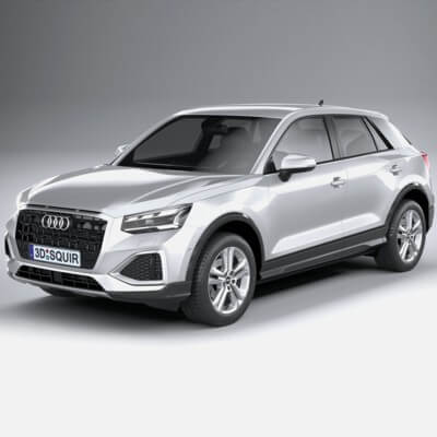 Audi Q2 2021 - 3D Model by SQUIR