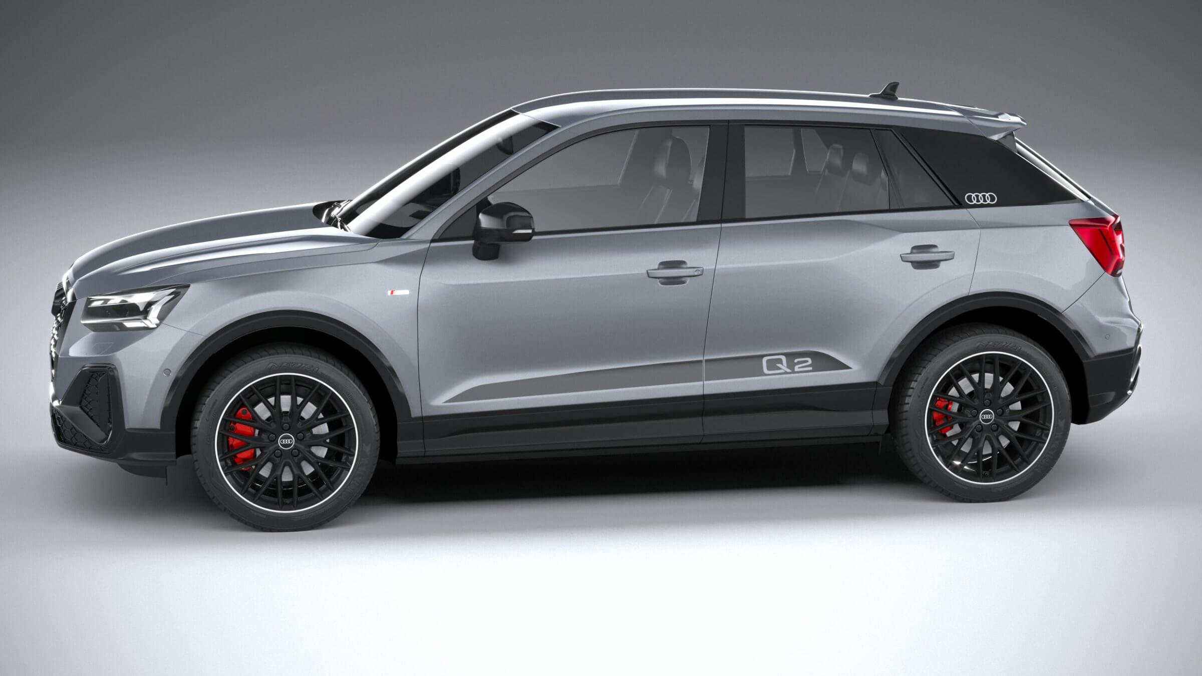 Audi Q2 S-Line 2021 3D Model by SQUIR