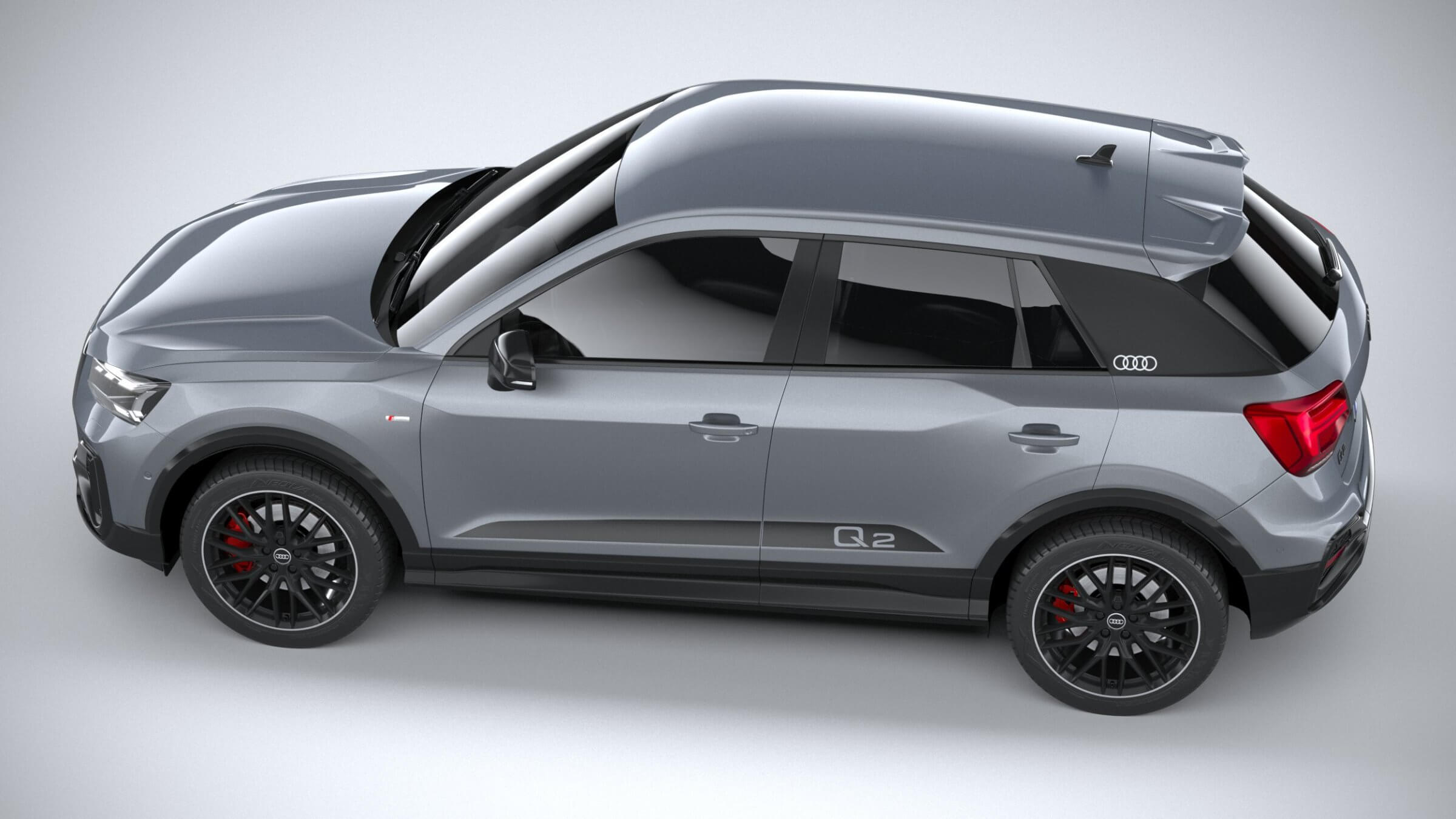 Audi Q2 S-Line 2021 3D Model by SQUIR