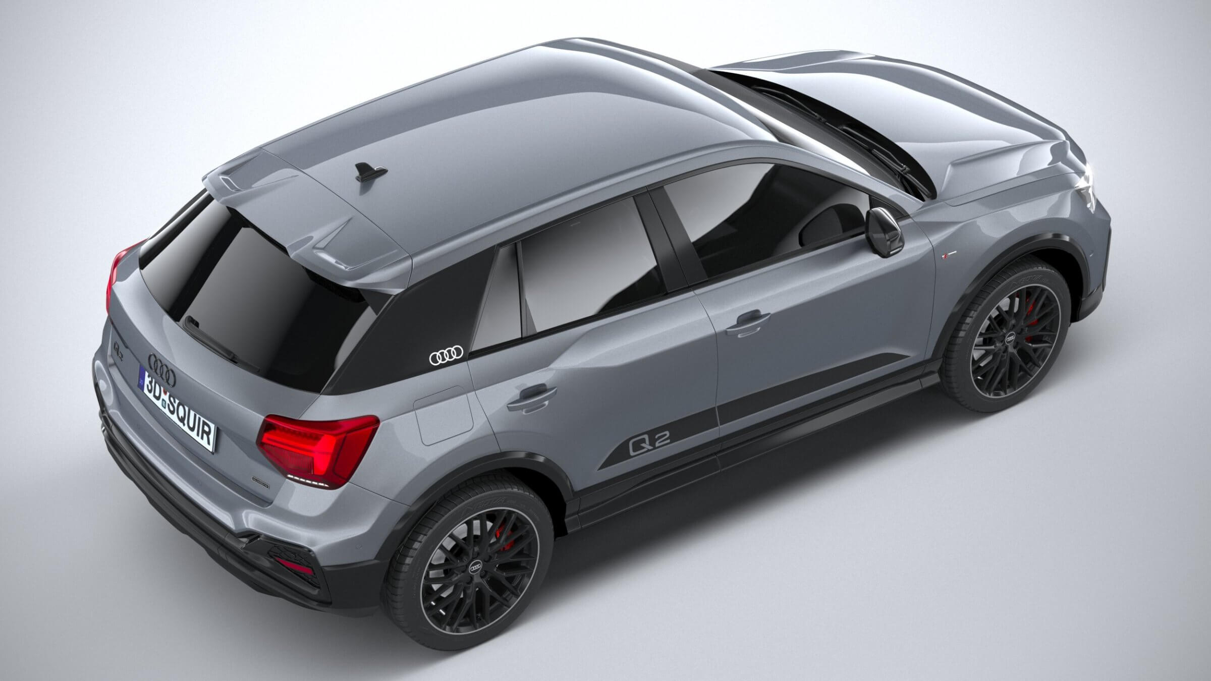 Audi Q2 S-Line 2021 3D Model by SQUIR