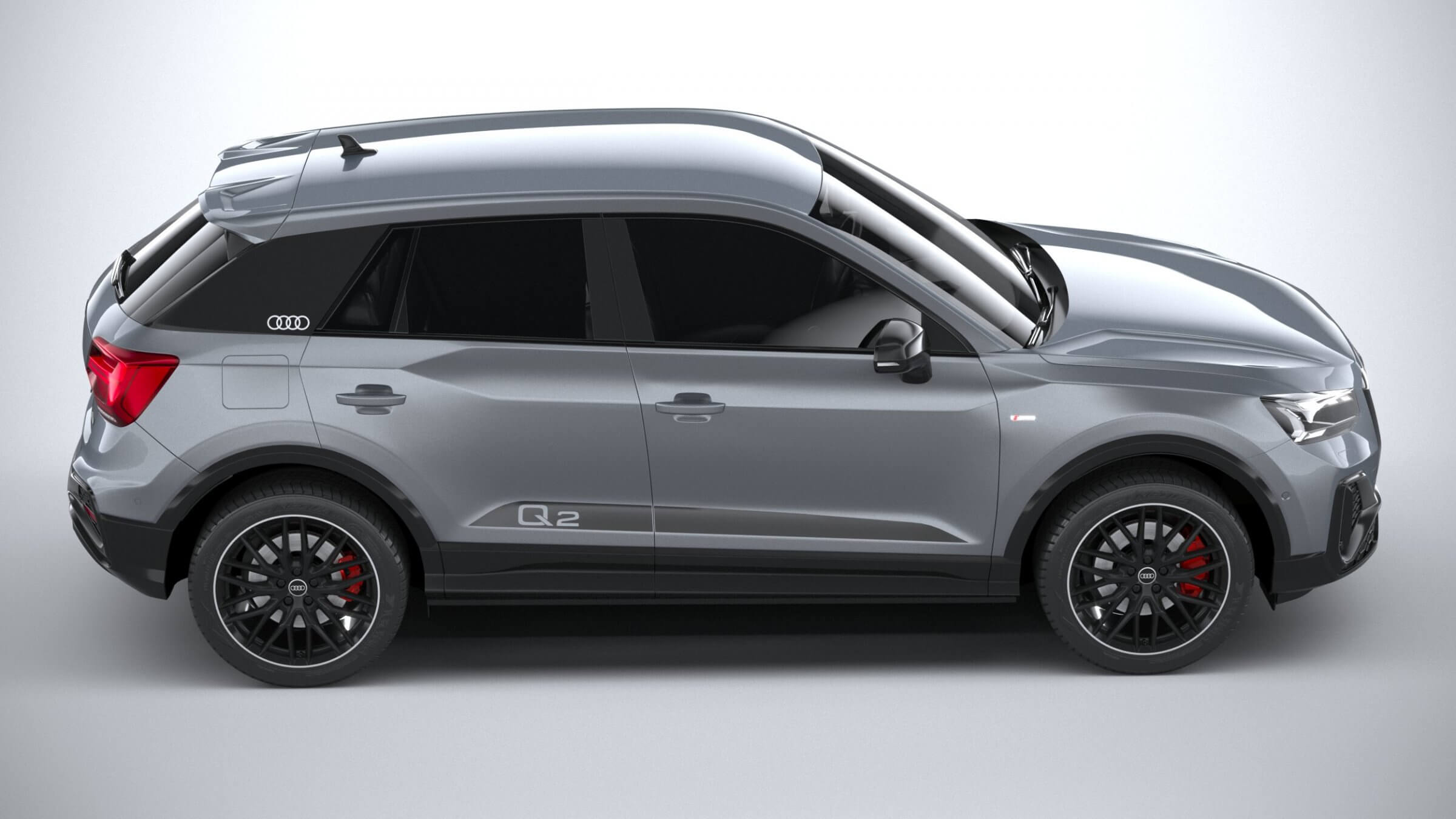 Audi Q2 S-Line 2021 3D Model by SQUIR