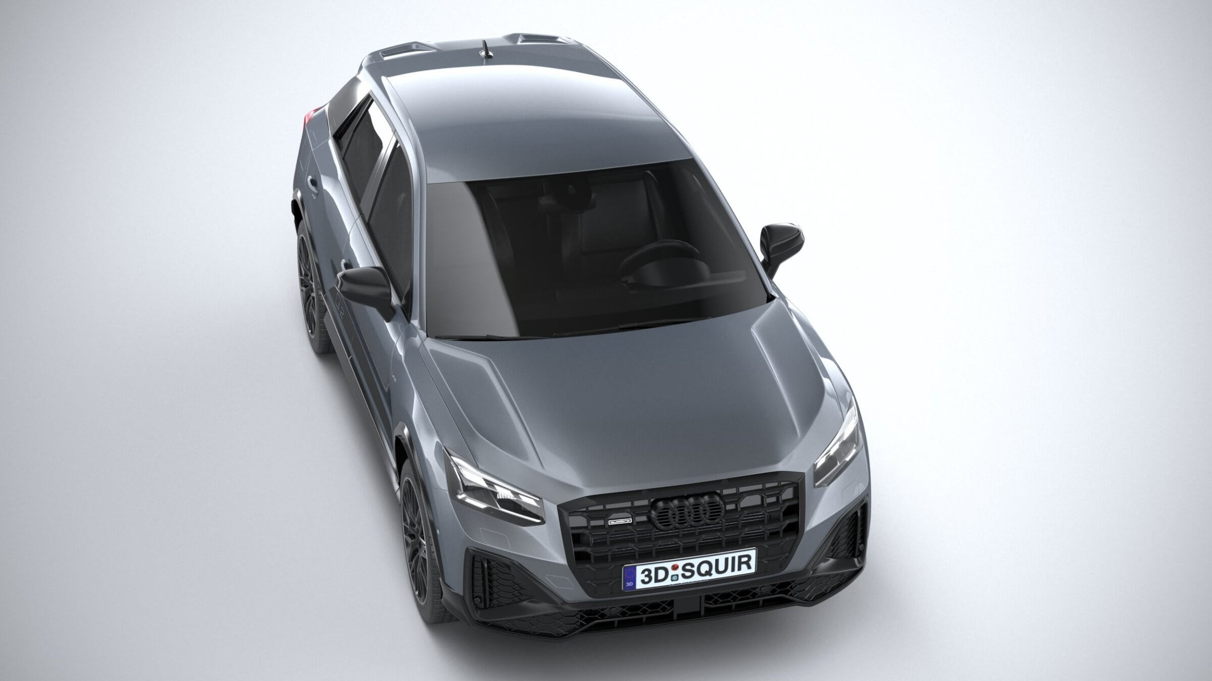 Audi Q2 S-Line 2021 3D Model by SQUIR