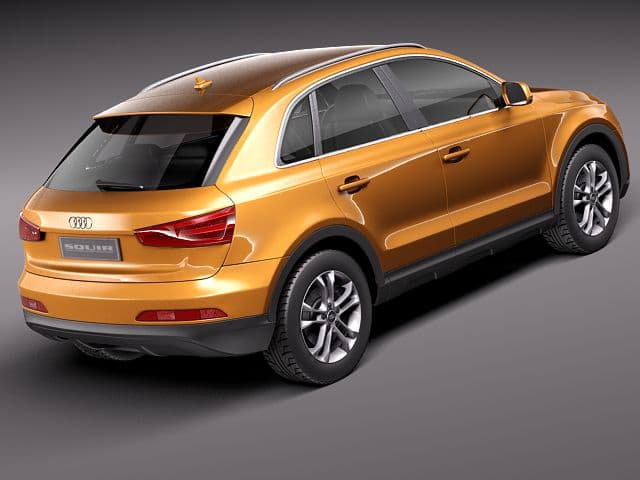 Audi Q3 2012 - 3D Model by SQUIR