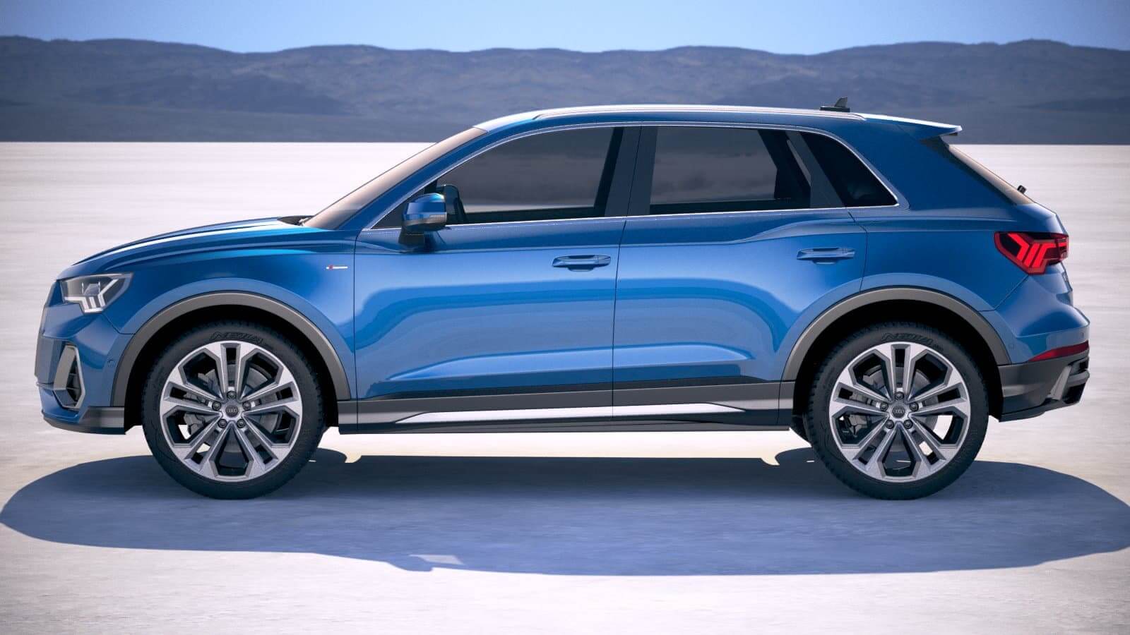 Audi Q3 S-Line 2019 3D Model by SQUIR