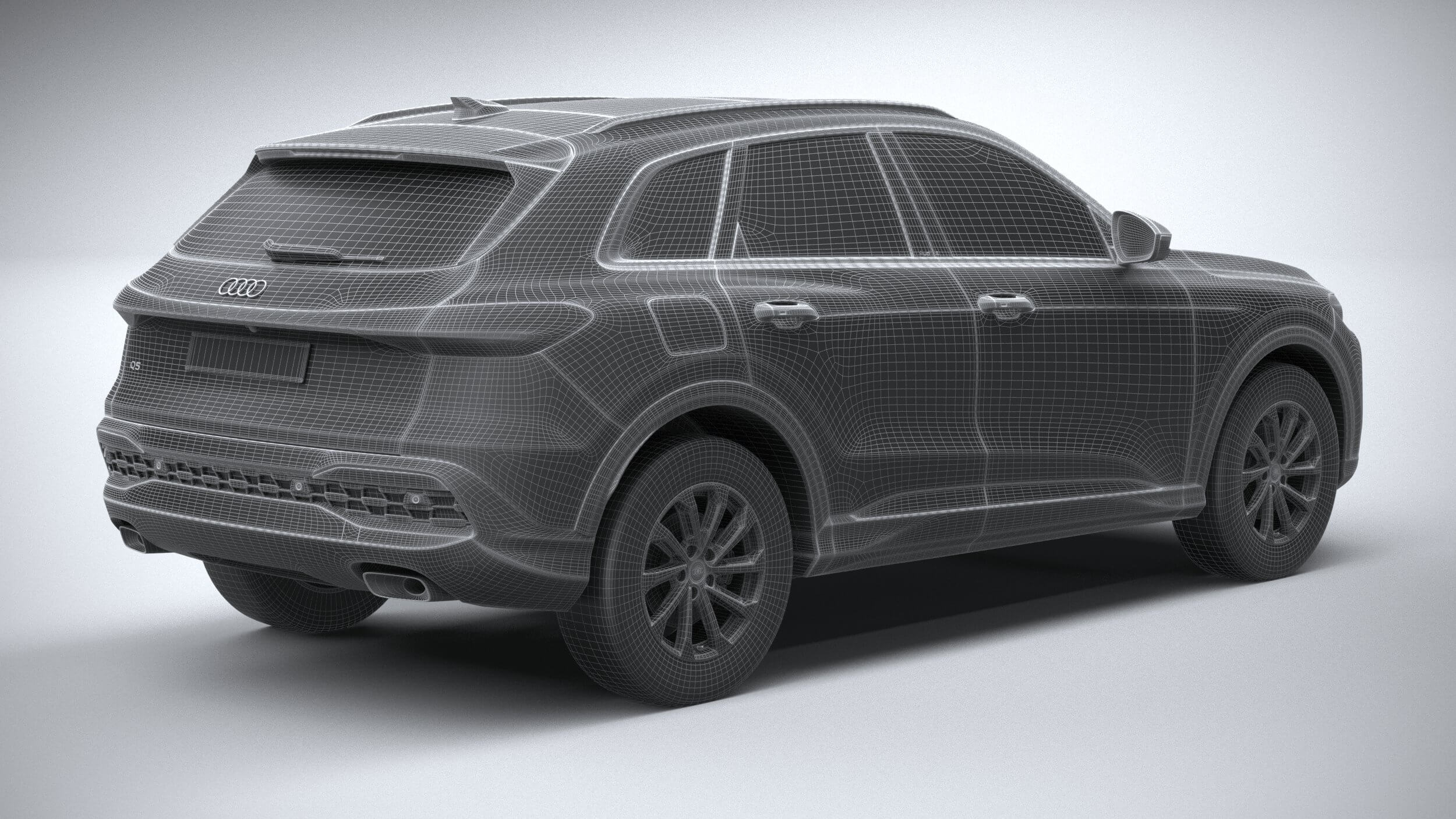 Audi Q5 Base 2025 - 3D Model by SQUIR