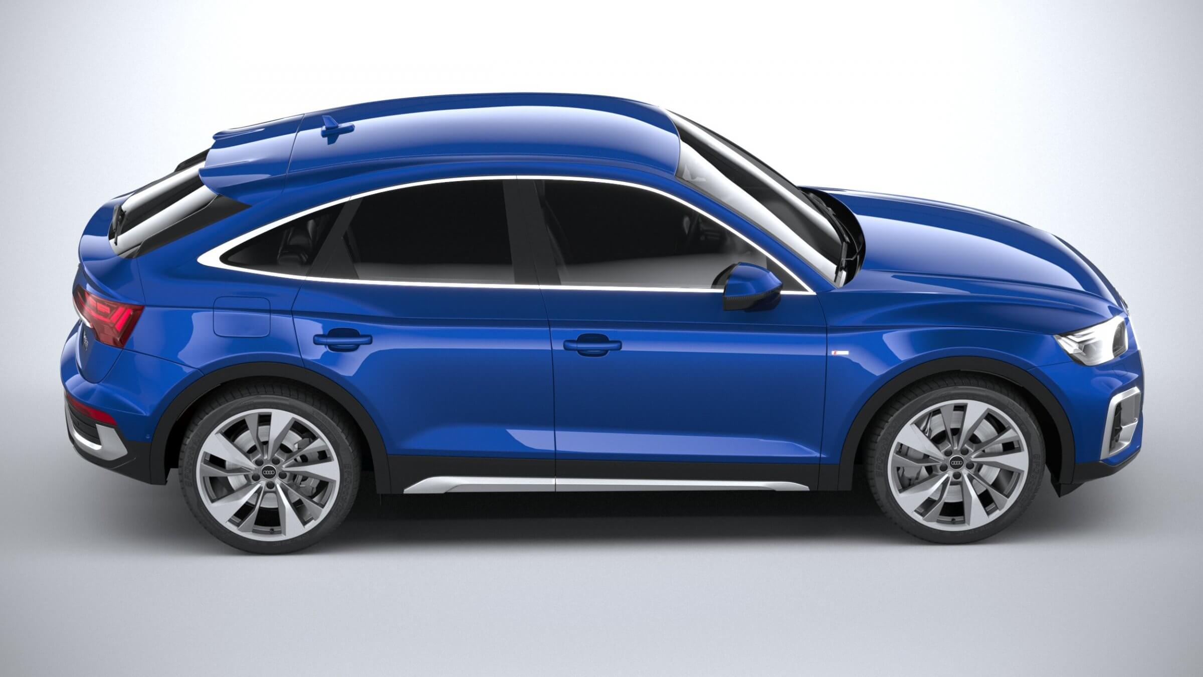 Audi Q5 Sportback S-line 2021 3D Model by SQUIR