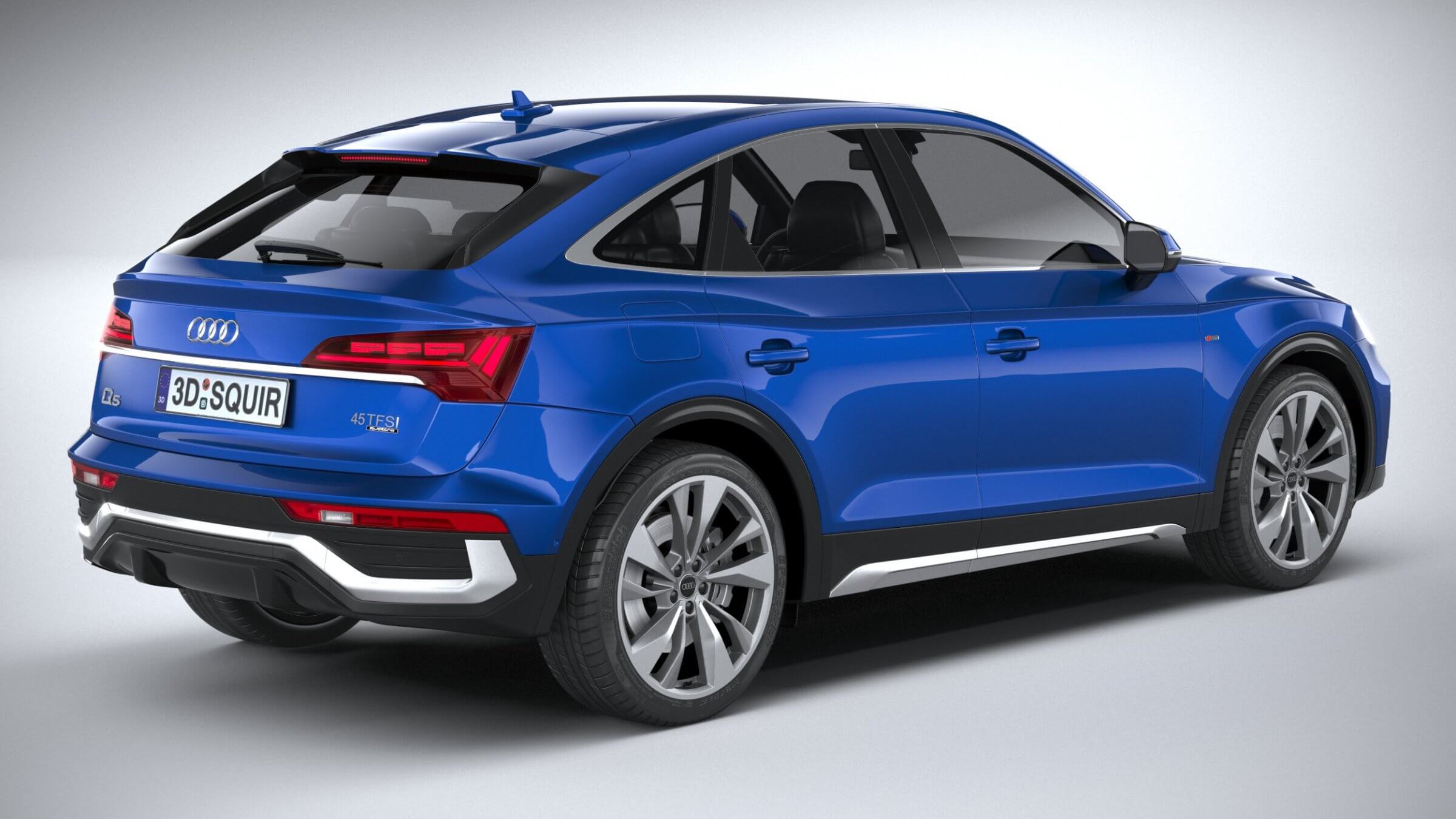 Audi Q5 Sportback S-line 2021 3D Model by SQUIR