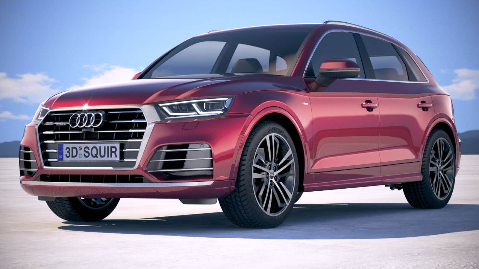 Audi Q5L 2019 - 3D Model by SQUIR