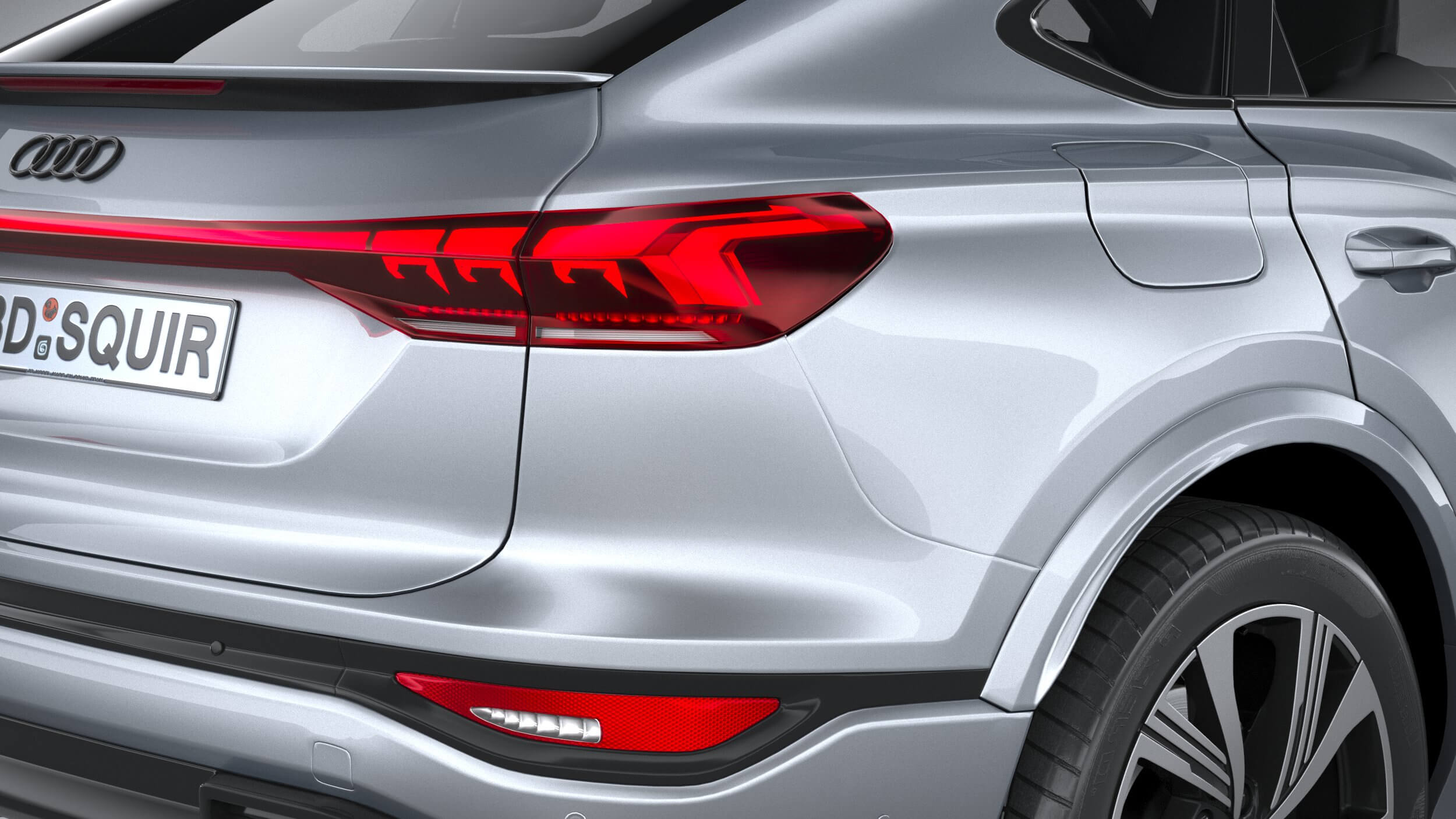 Audi Q6 Sportback 2025 - 3D Model by SQUIR