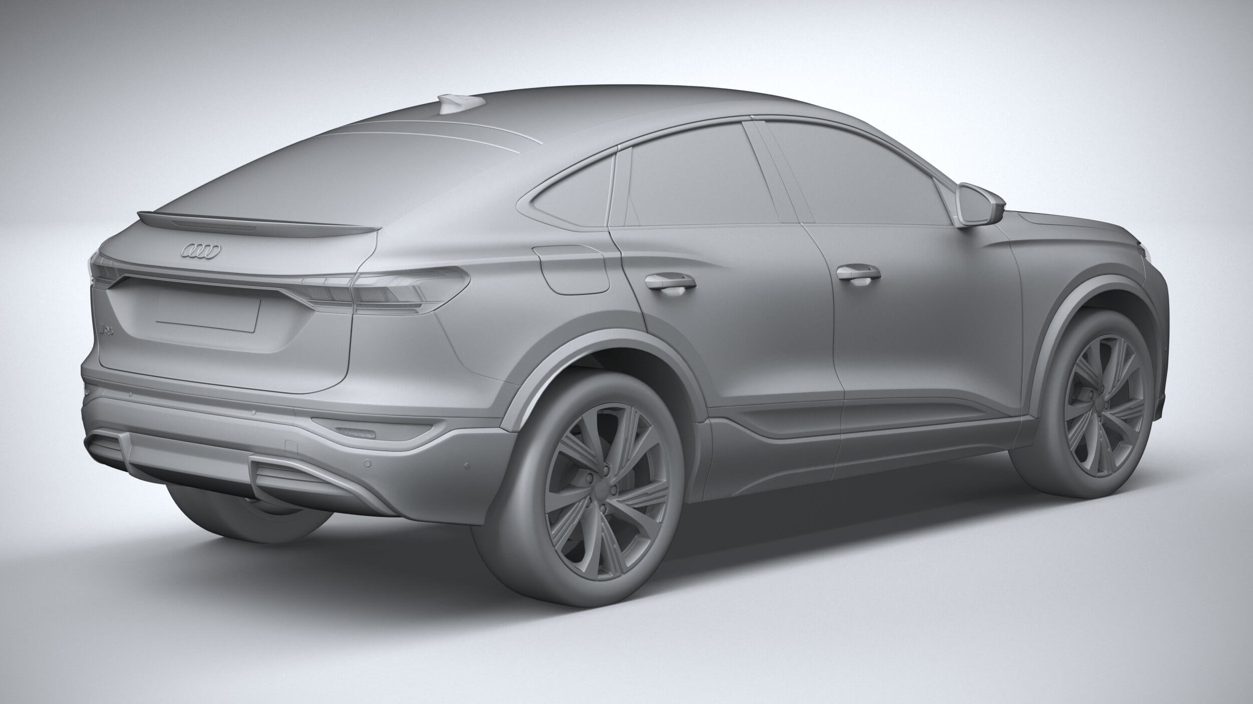 Audi Q6 Sportback 2025 - 3D Model by SQUIR