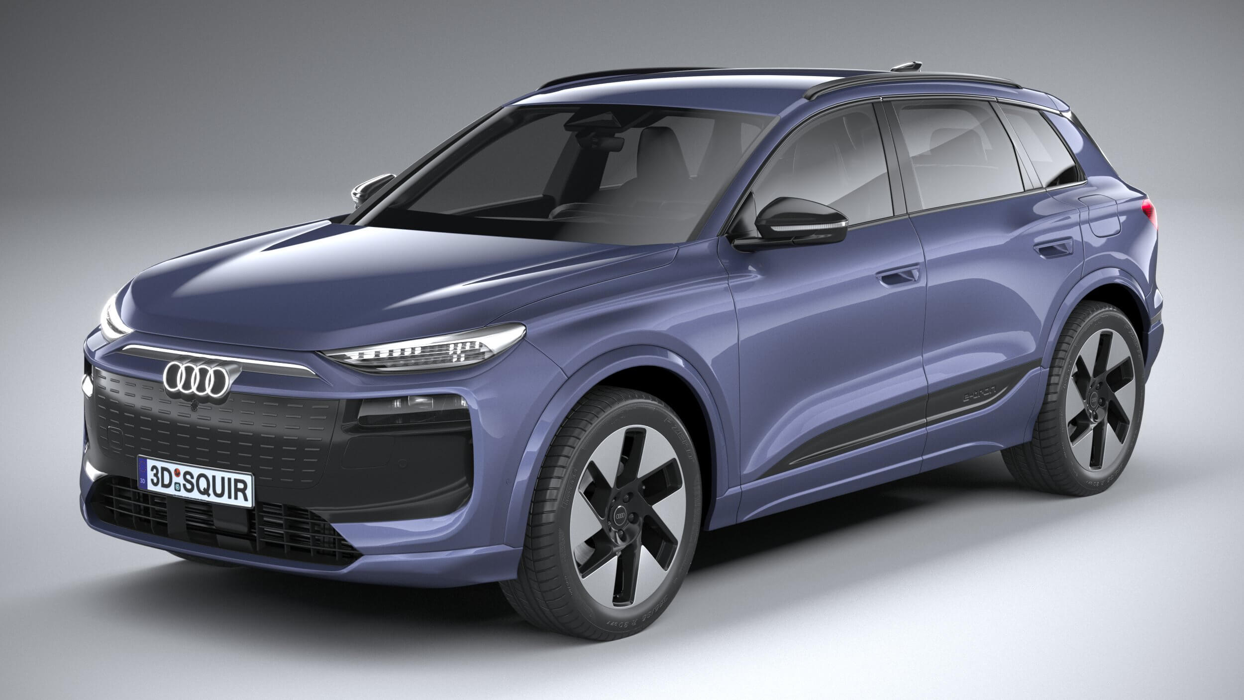 Audi Q6L E-Tron 2025 3D Model by SQUIR