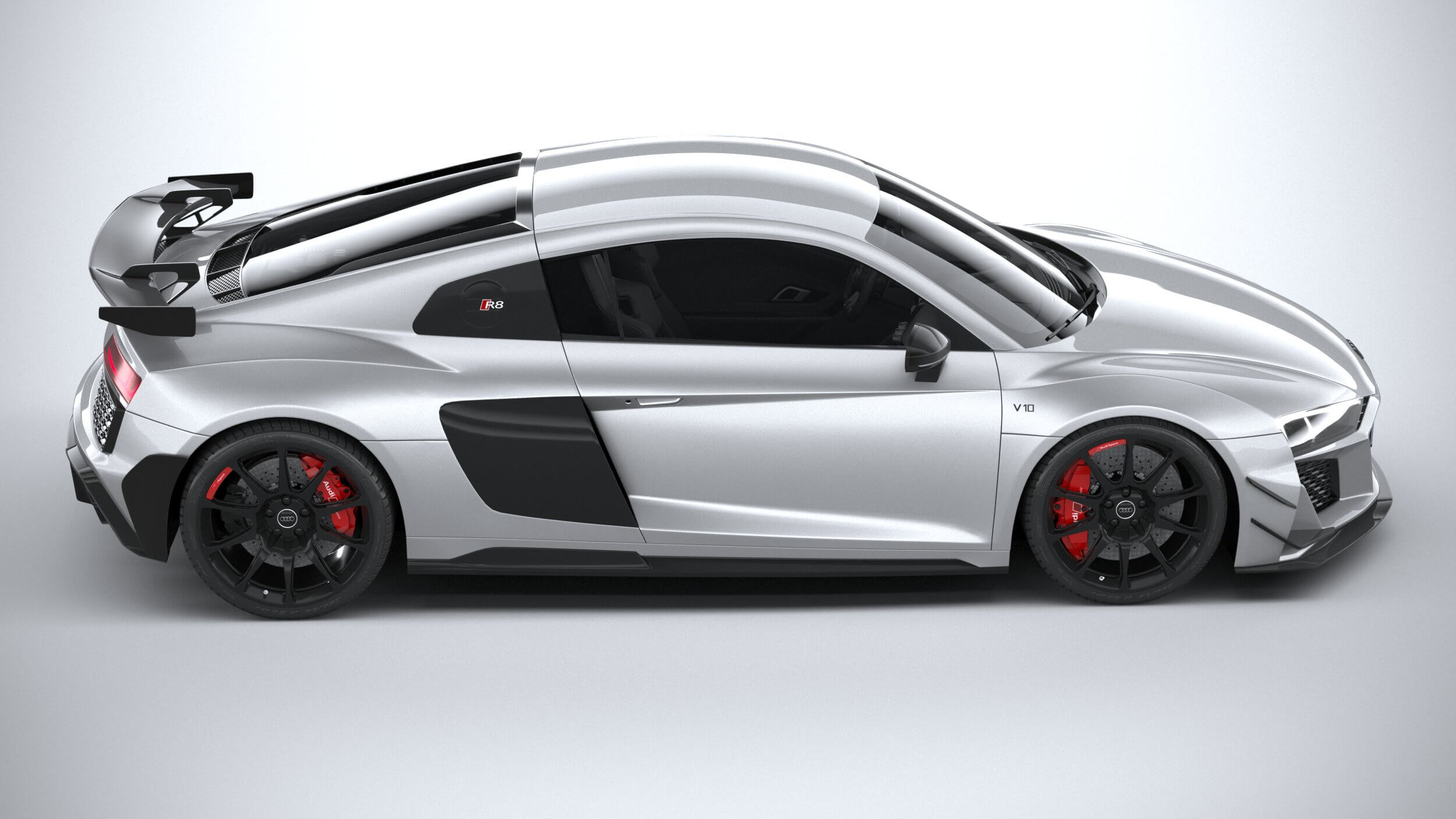 Audi R8 Coupe V10 GT RWD 2023 - 3D Model by SQUIR