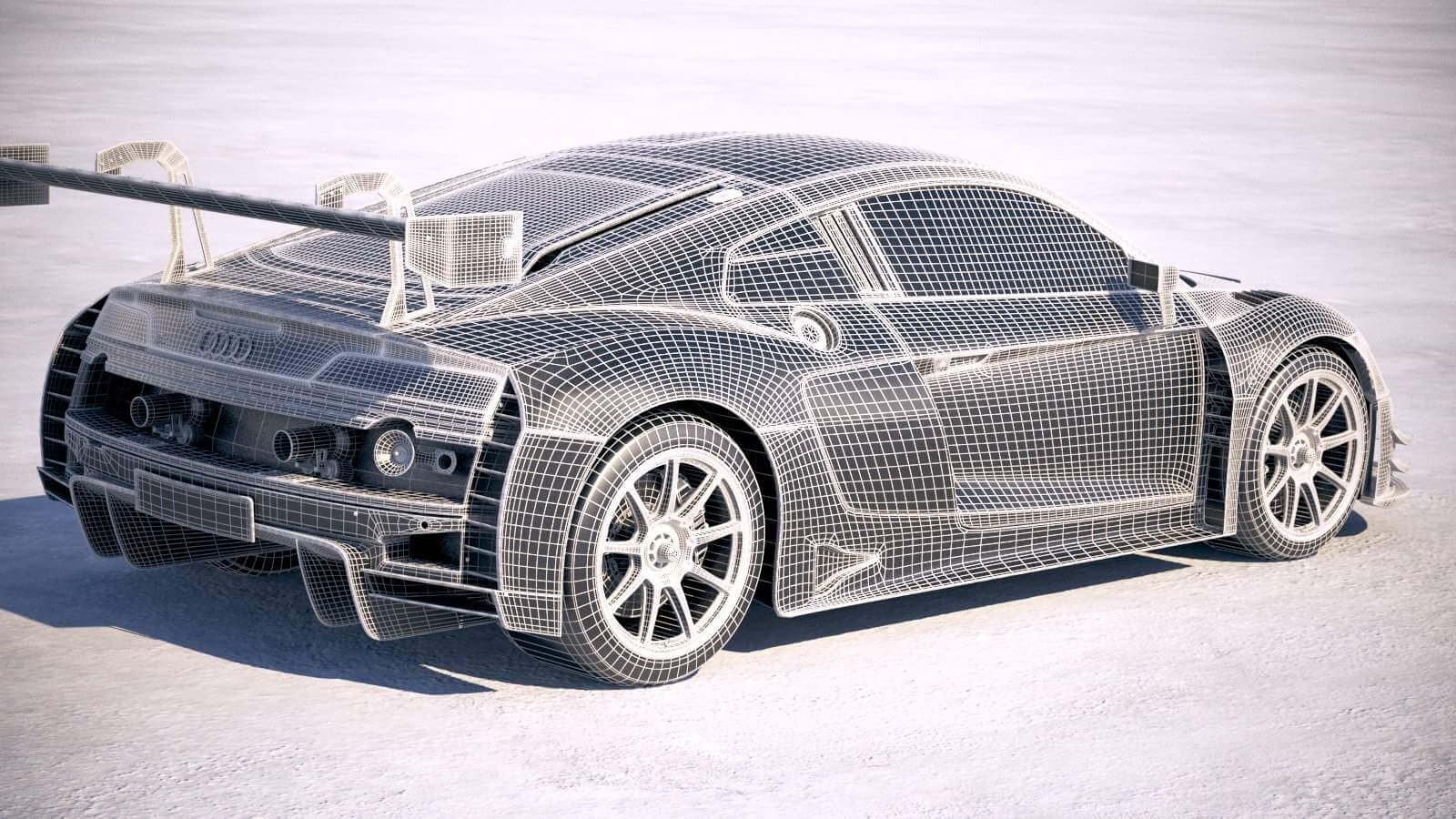 Audi R8 LMS GT3 2019 - 3D Model by SQUIR