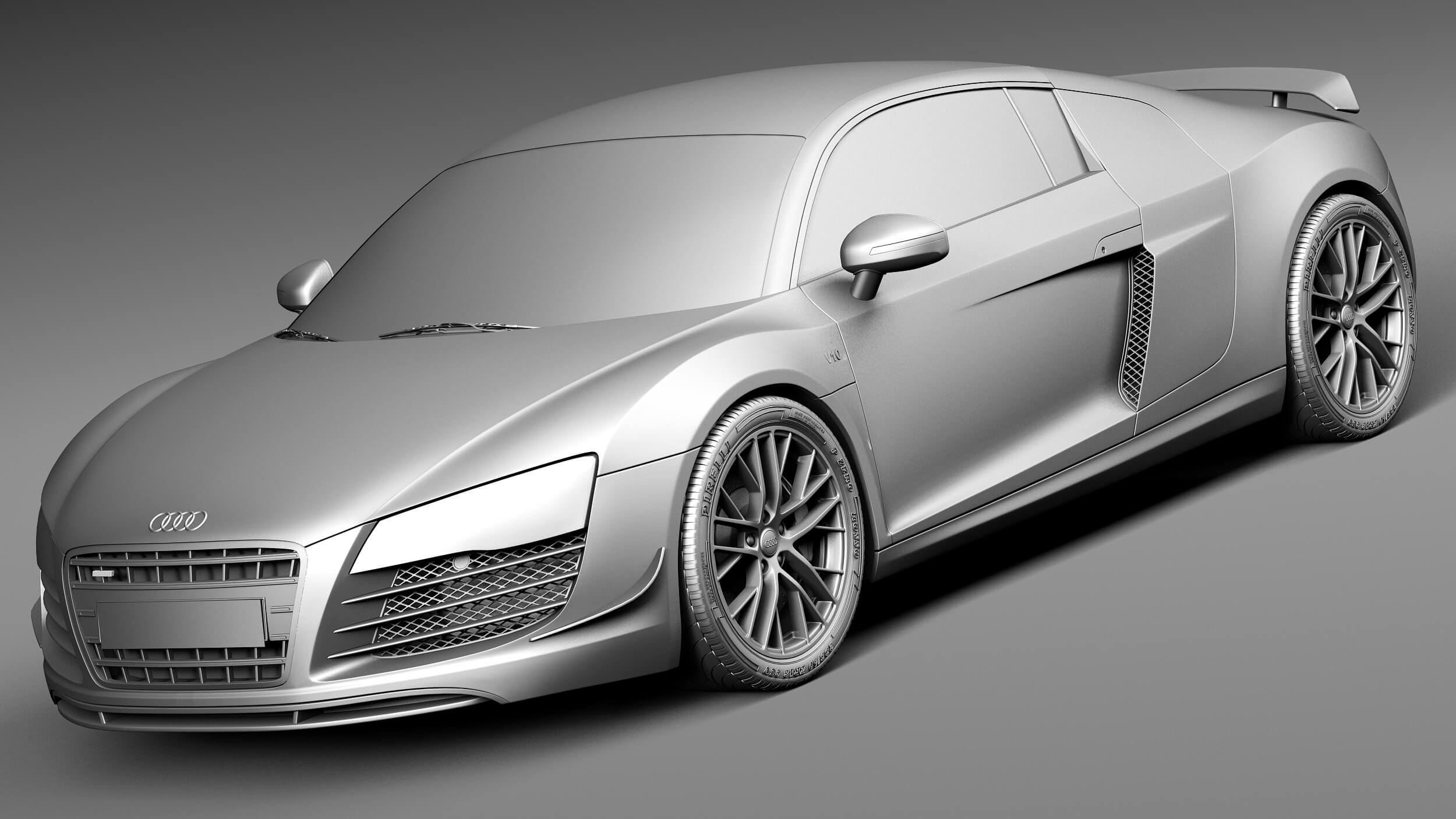 Audi R8 LMX 2015 - 3D Model by SQUIR