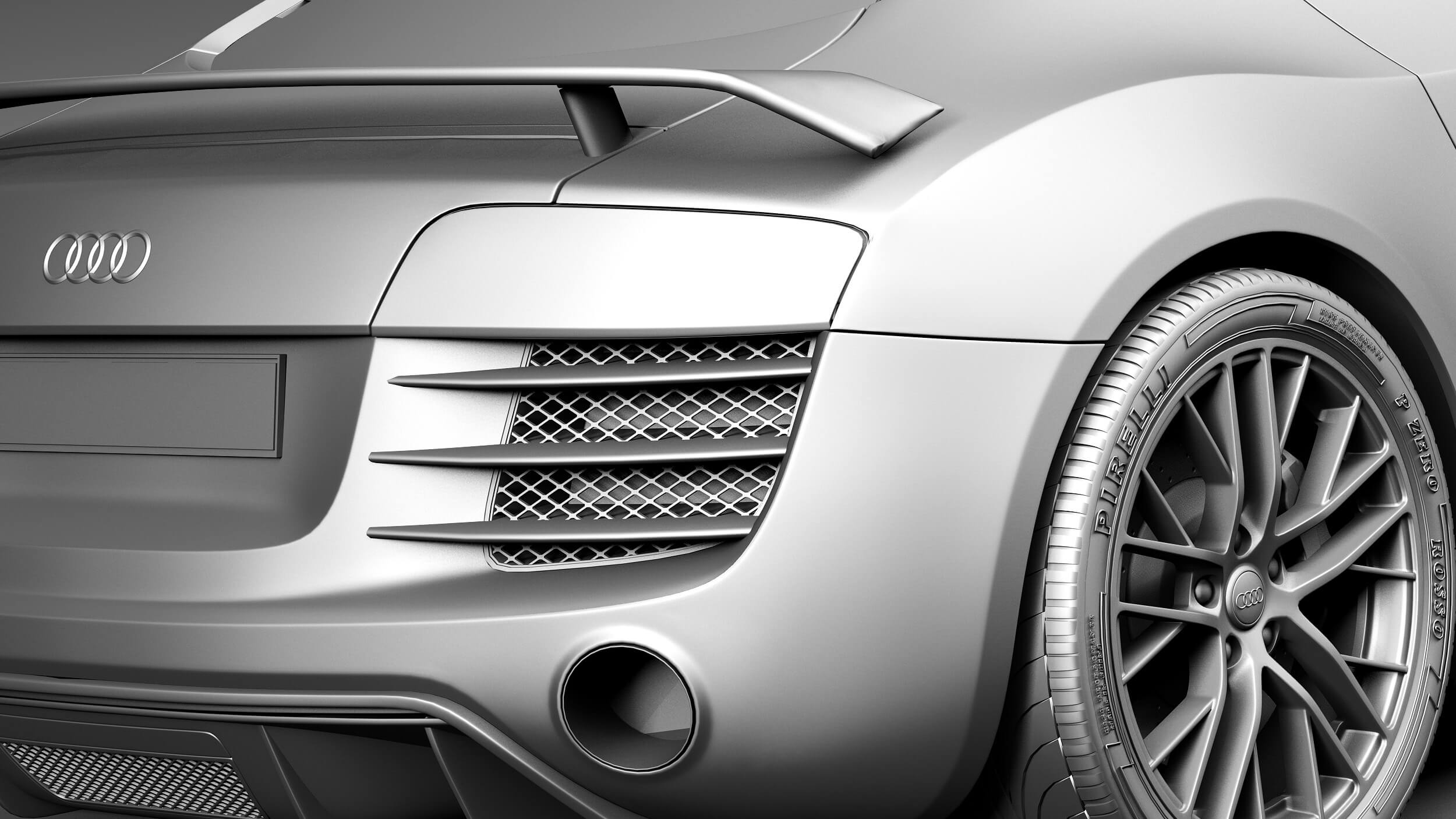 Audi R8 LMX 2015 - 3D Model by SQUIR