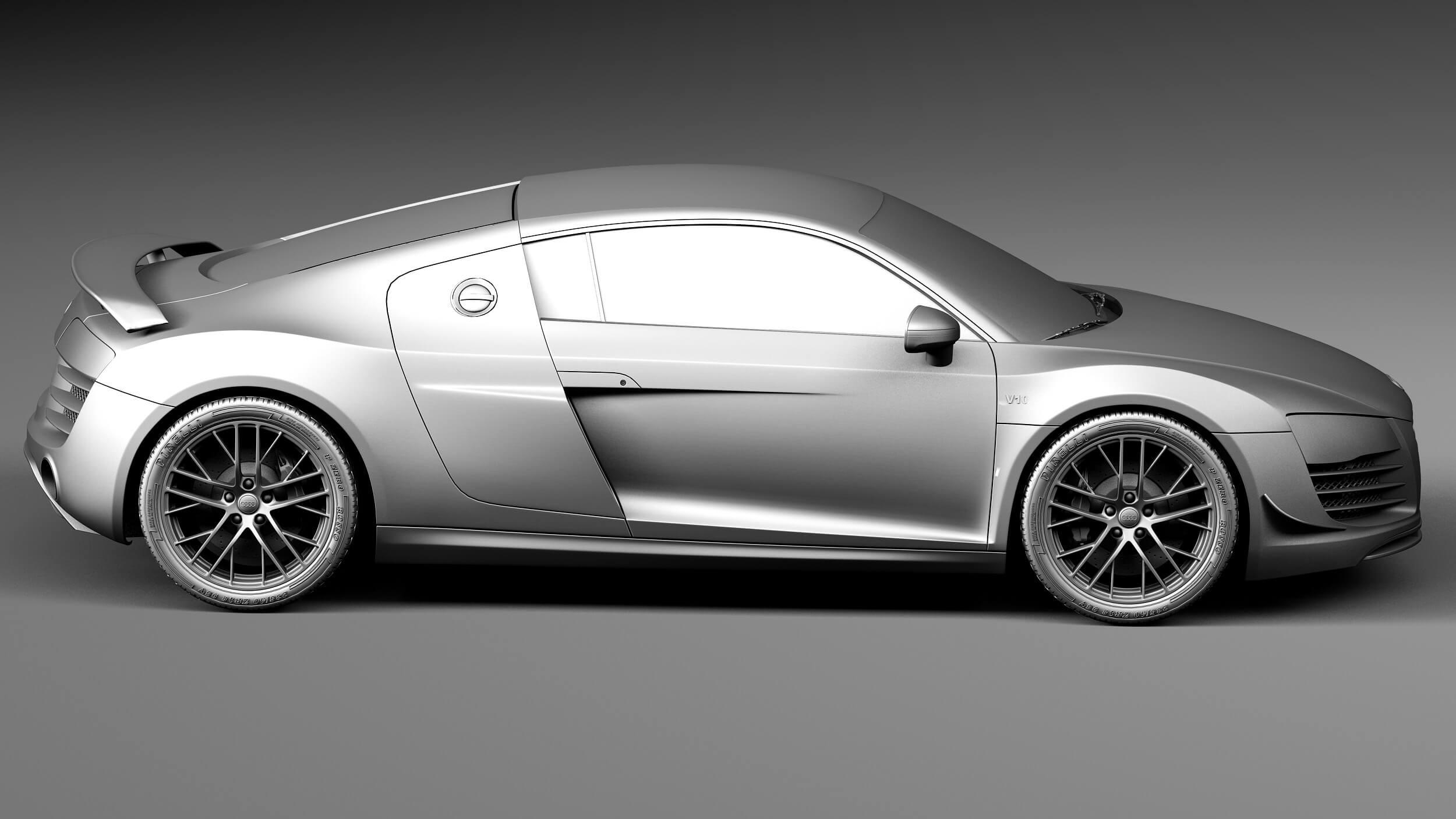 Audi R8 LMX 2015 - 3D Model by SQUIR