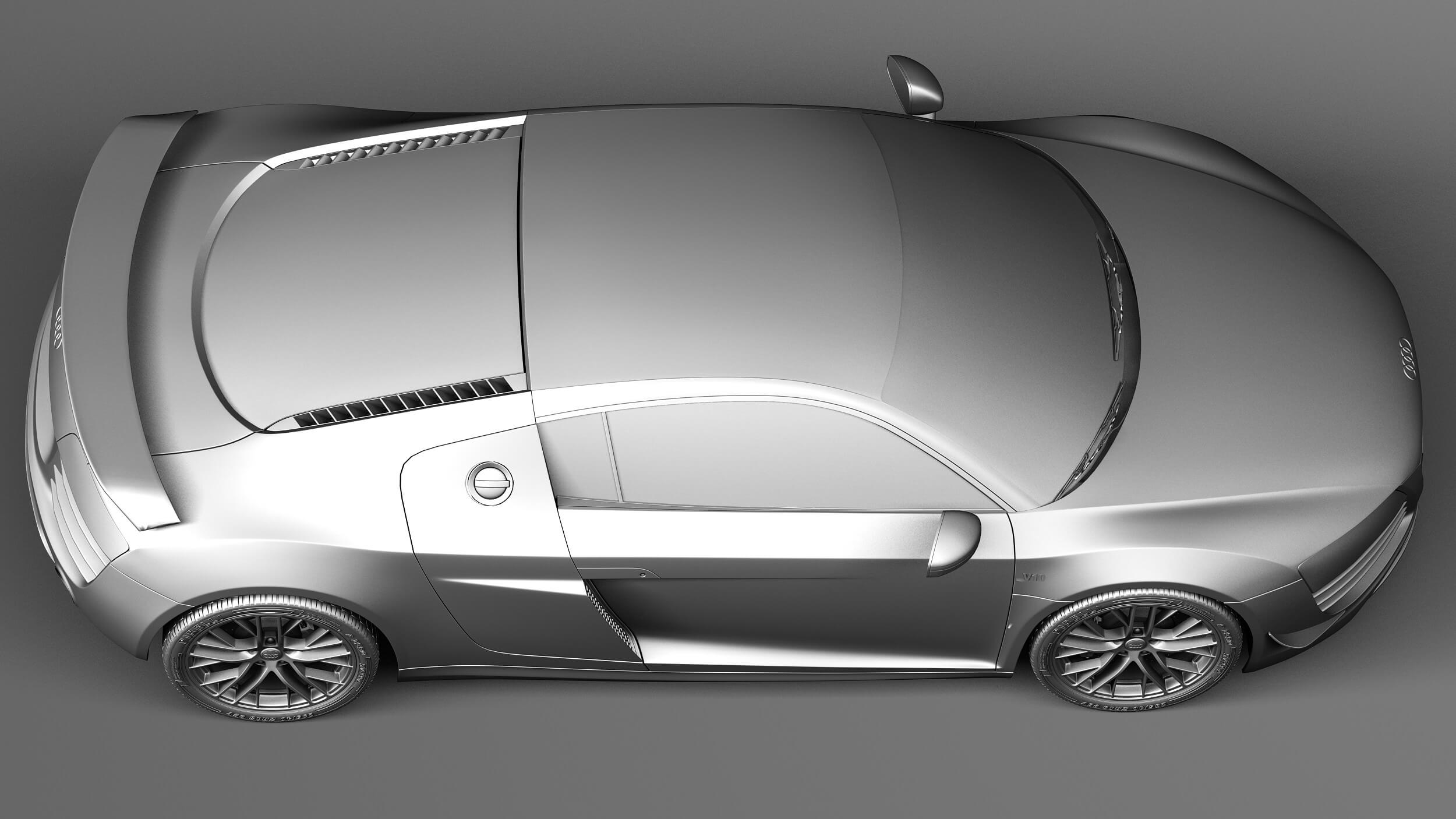 Audi R8 LMX 2015 - 3D Model by SQUIR