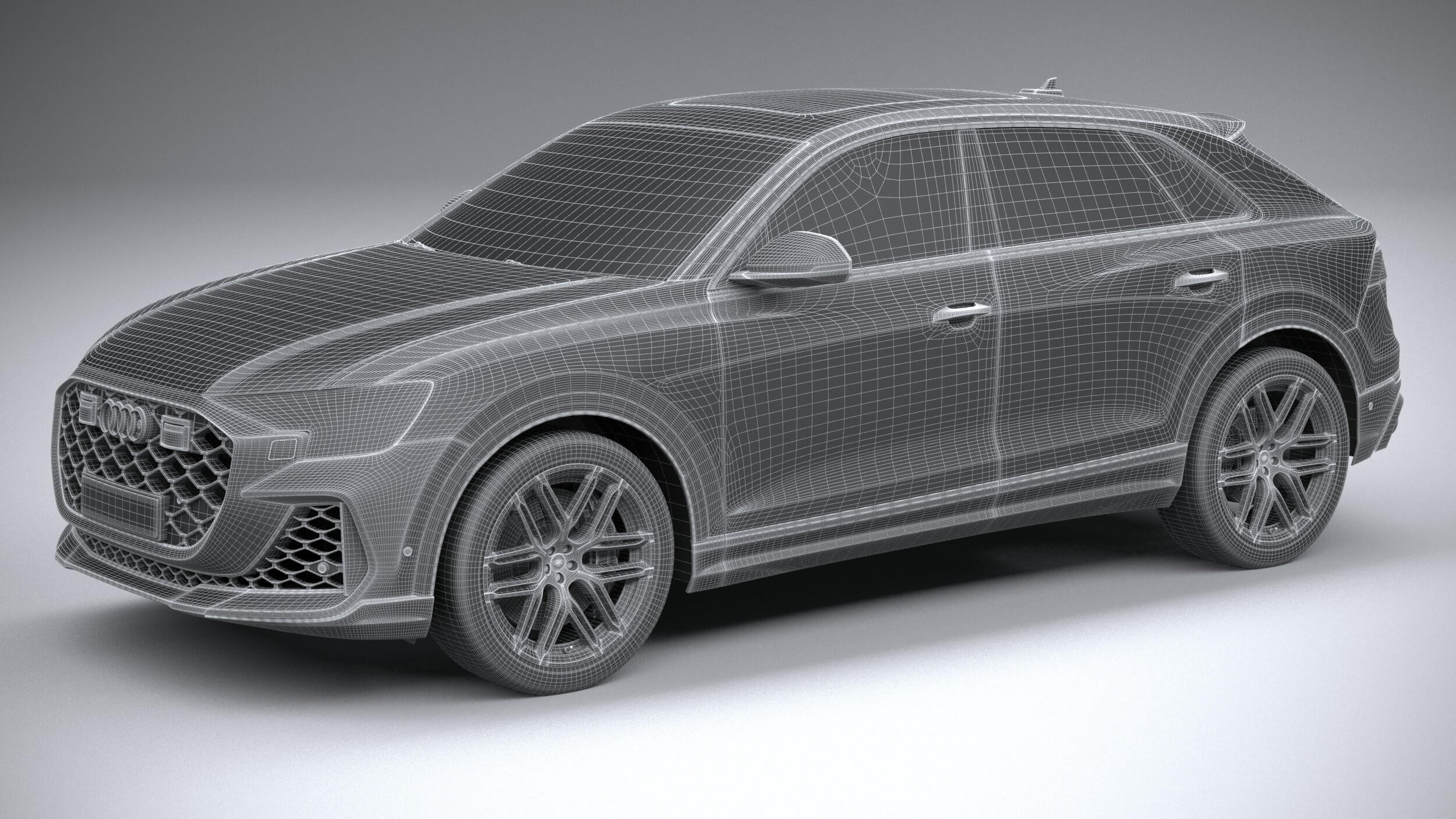 Audi RS Q8 2025 - 3D Model by SQUIR