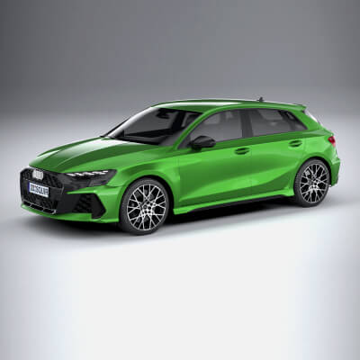 Audi RS3 2025 - 3D Model by SQUIR
