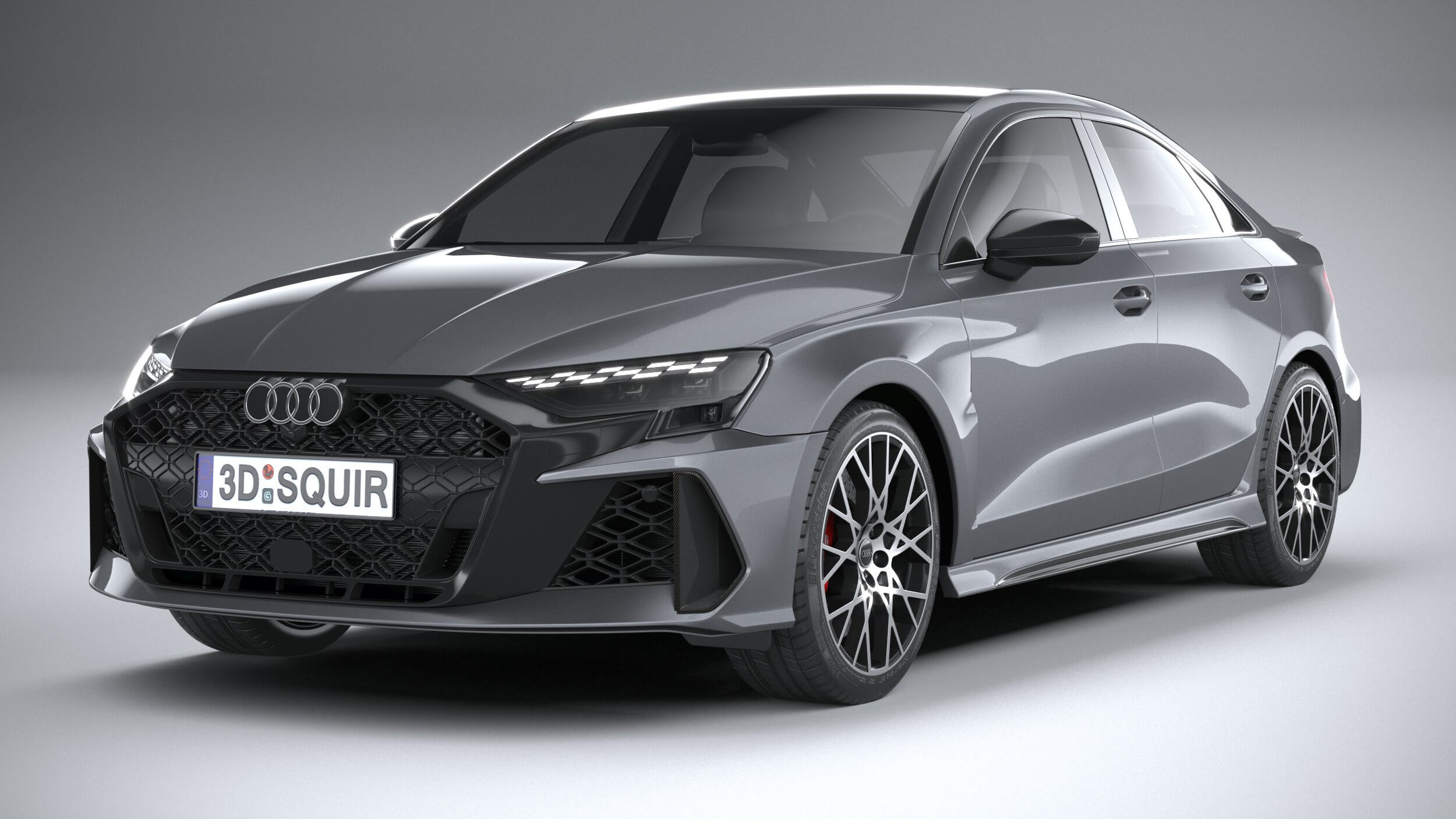 Audi RS3 Sedan 2025 - 3D Model by SQUIR