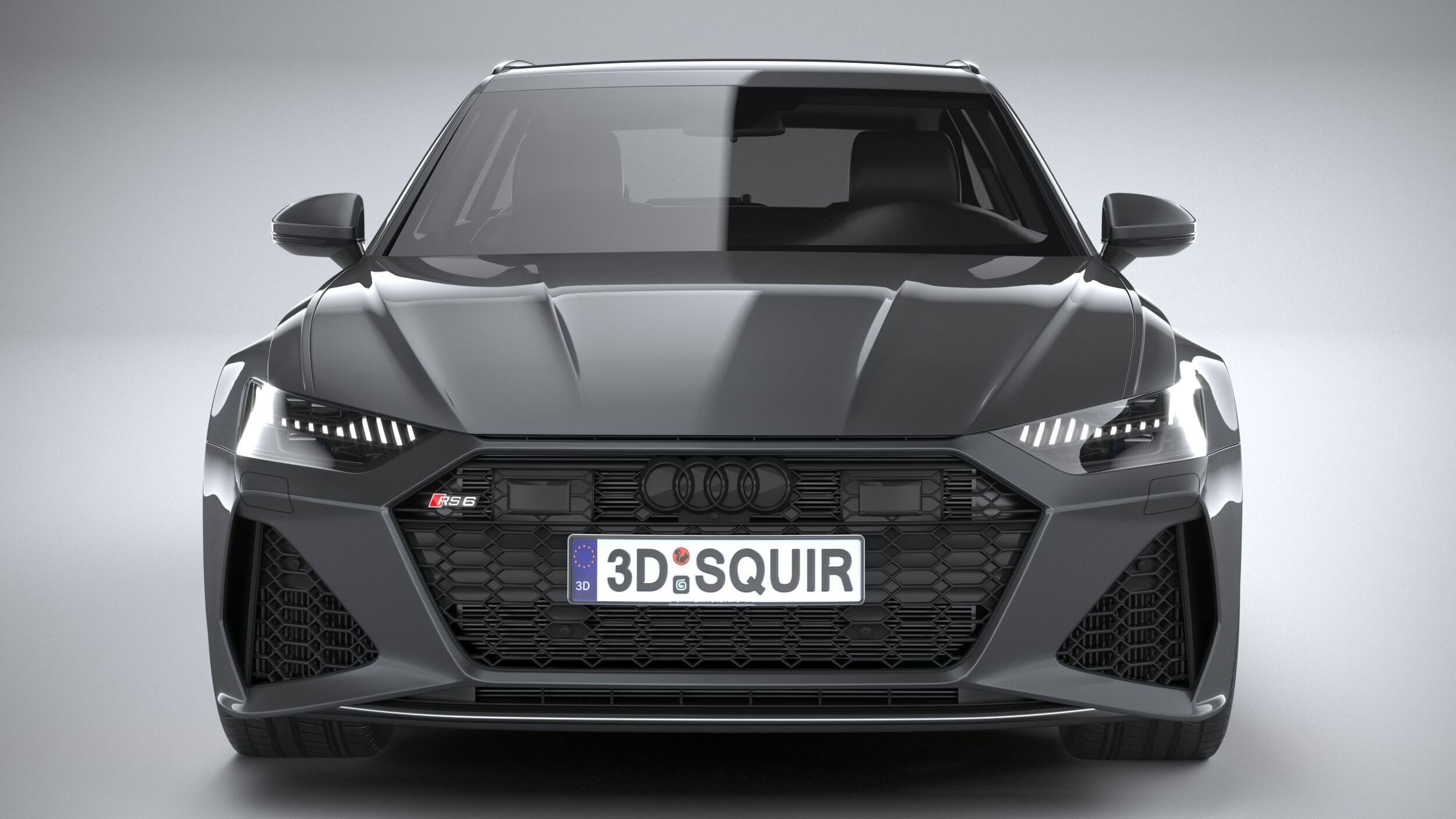 Audi RS6 Avant 2024 - 3D Model by SQUIR