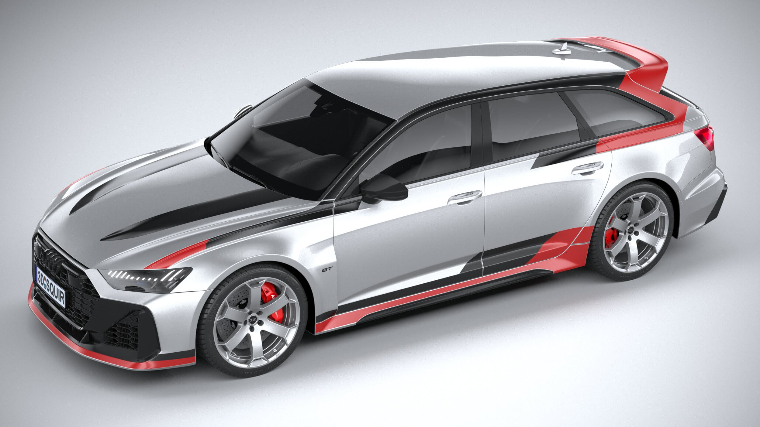 Audi RS6 Avant GT 2024 - 3D Model by SQUIR