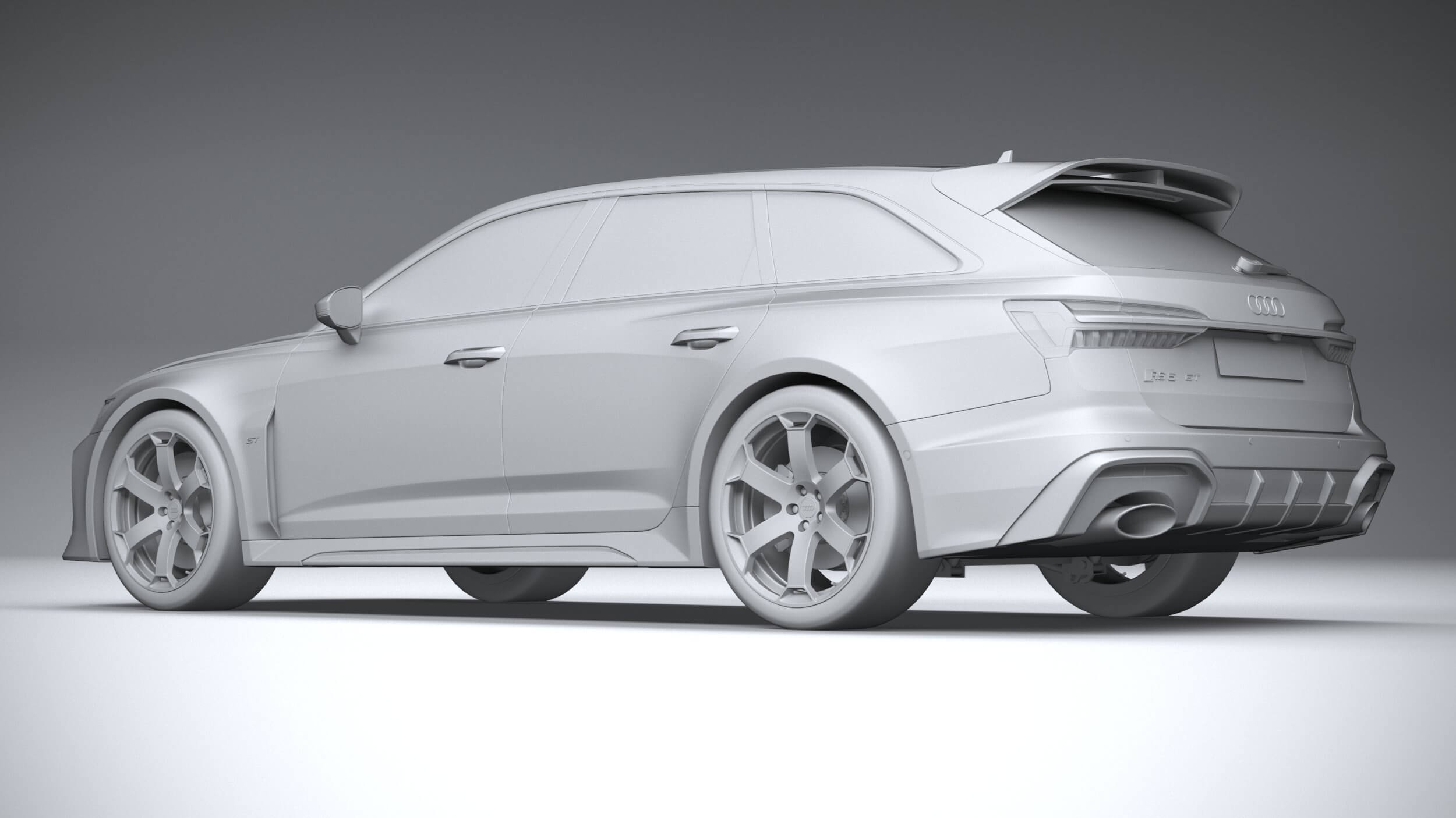 Audi RS6 Avant GT 2024 - 3D Model by SQUIR