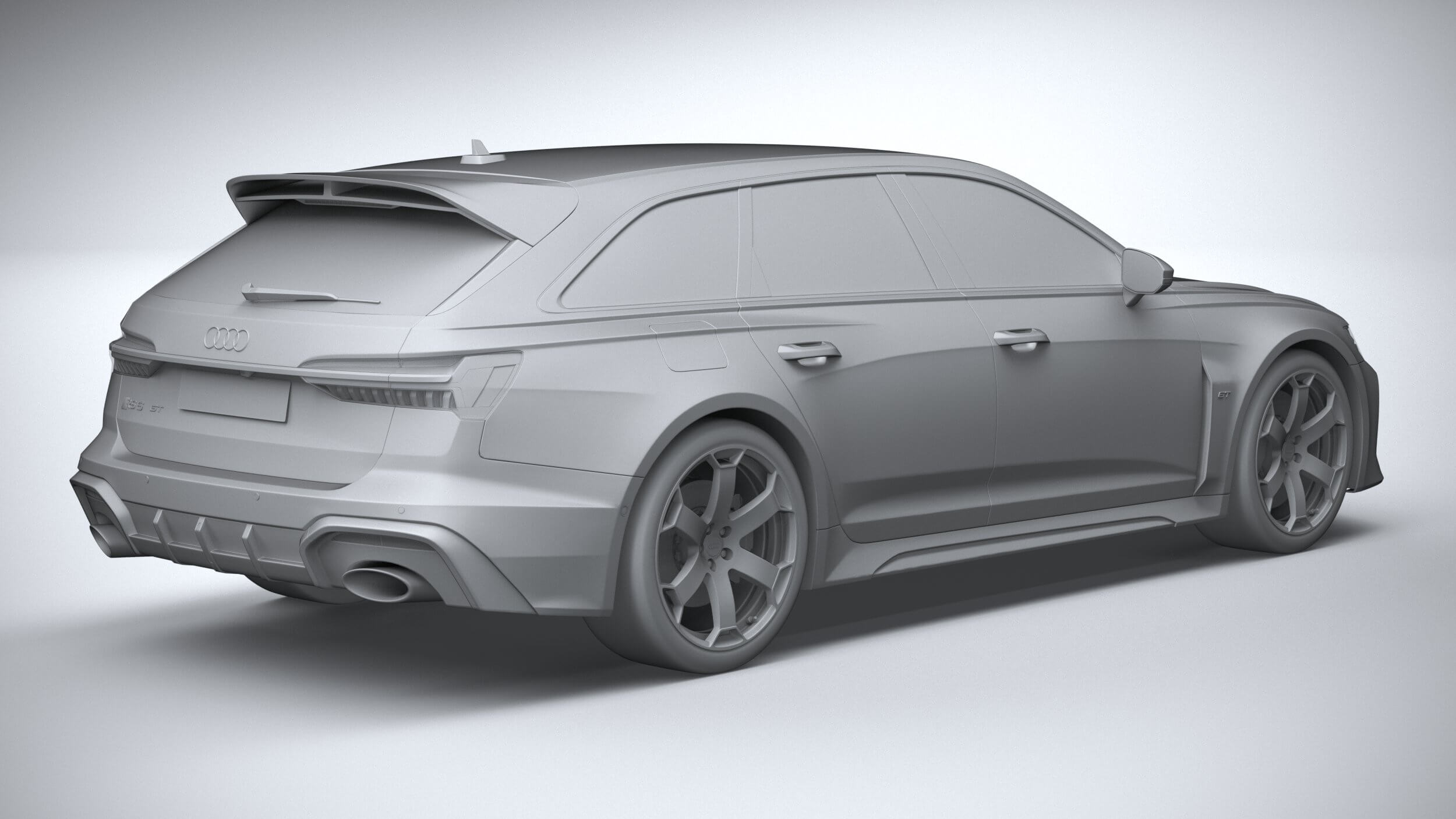 Audi RS6 Avant GT 2024 - 3D Model by SQUIR