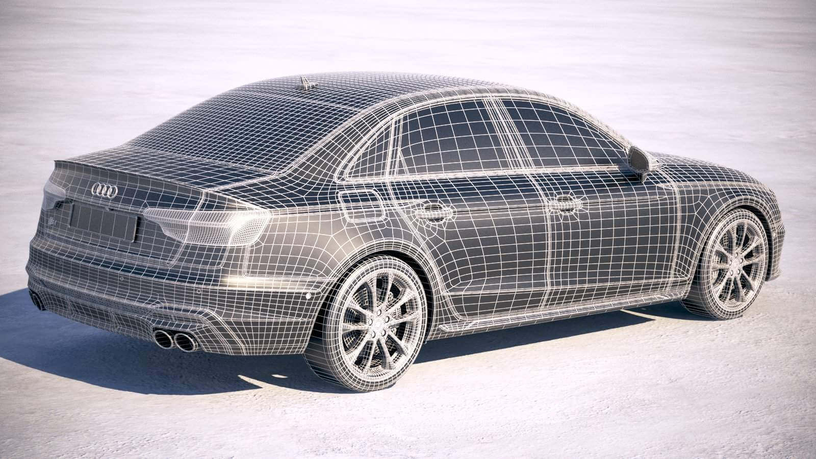 Audi S4 Sedan 2020 - 3D Model by SQUIR