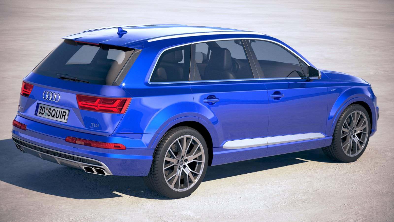 Audi SQ7 2019 - 3D Model by SQUIR