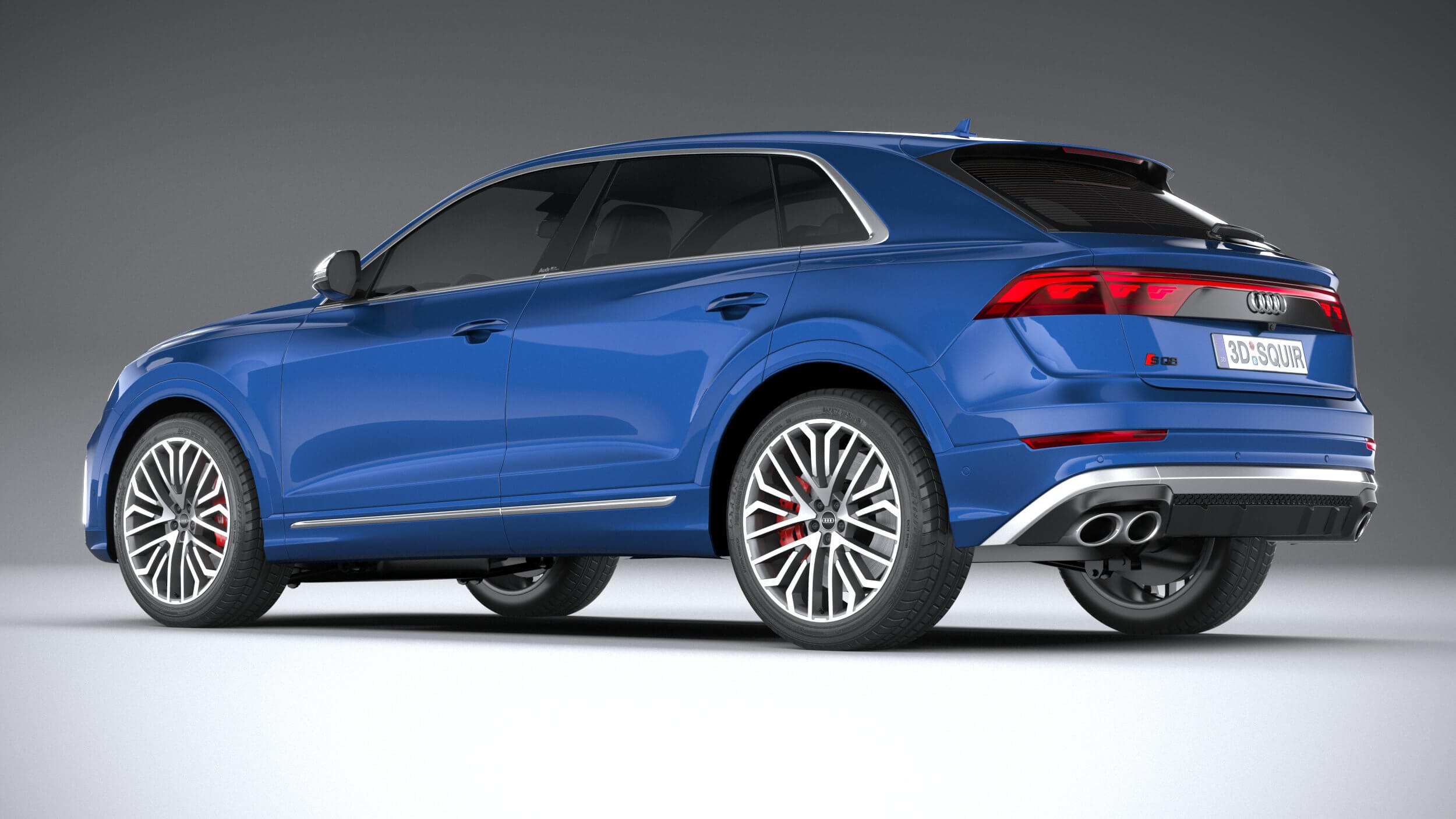 Audi SQ8 2024 - 3D Model by SQUIR