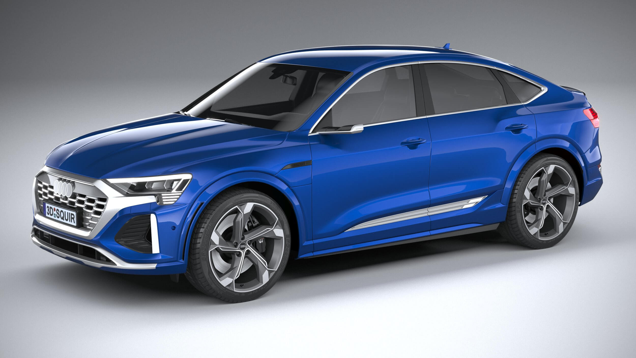 Audi SQ8 E-Tron Sportback 2024 - 3D Model by SQUIR