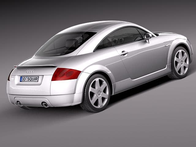 Audi TT 1998-2005 Coupe 3D Model by SQUIR