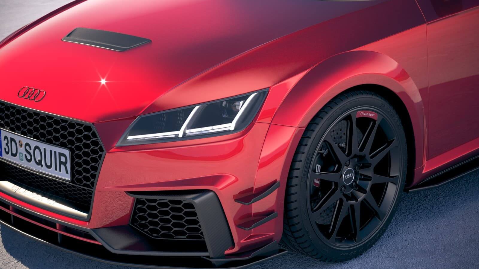 Audi TT RS Performance 2018 - 3D Model by SQUIR