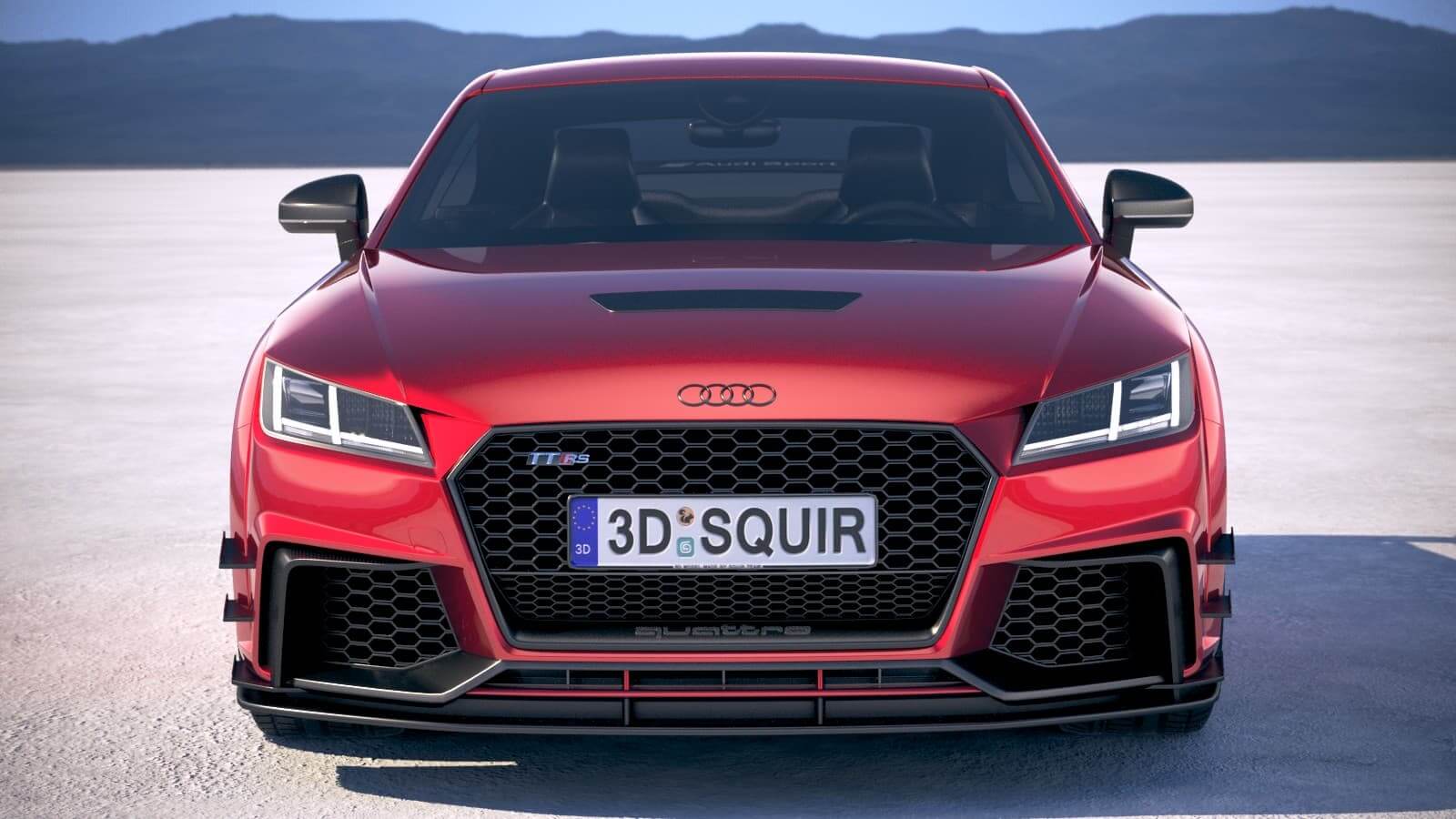 Audi TT RS Performance 2018 - 3D Model by SQUIR
