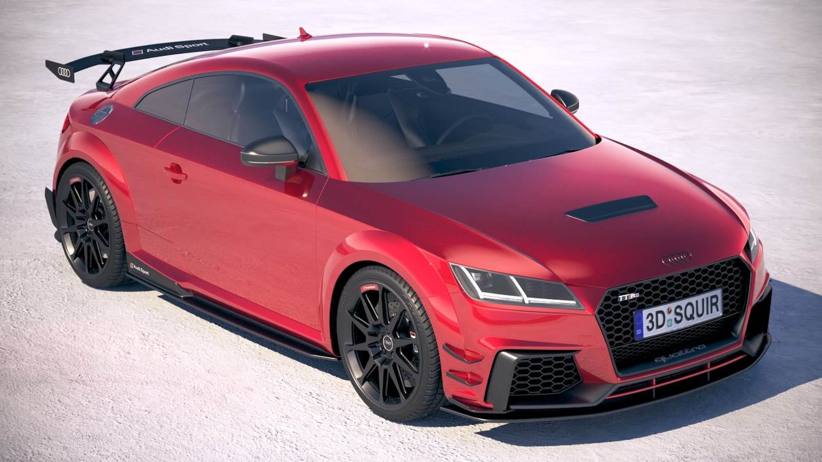 Audi TT RS Performance 2018 - 3D Model by SQUIR
