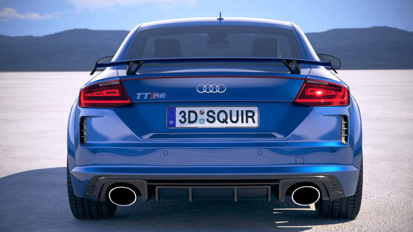 Audi TTRS Coupe 2020 - 3D Model by SQUIR