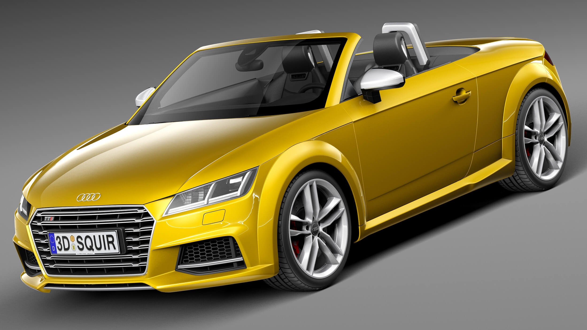 Audi TTS Roadster 2015 - 3D Model by SQUIR