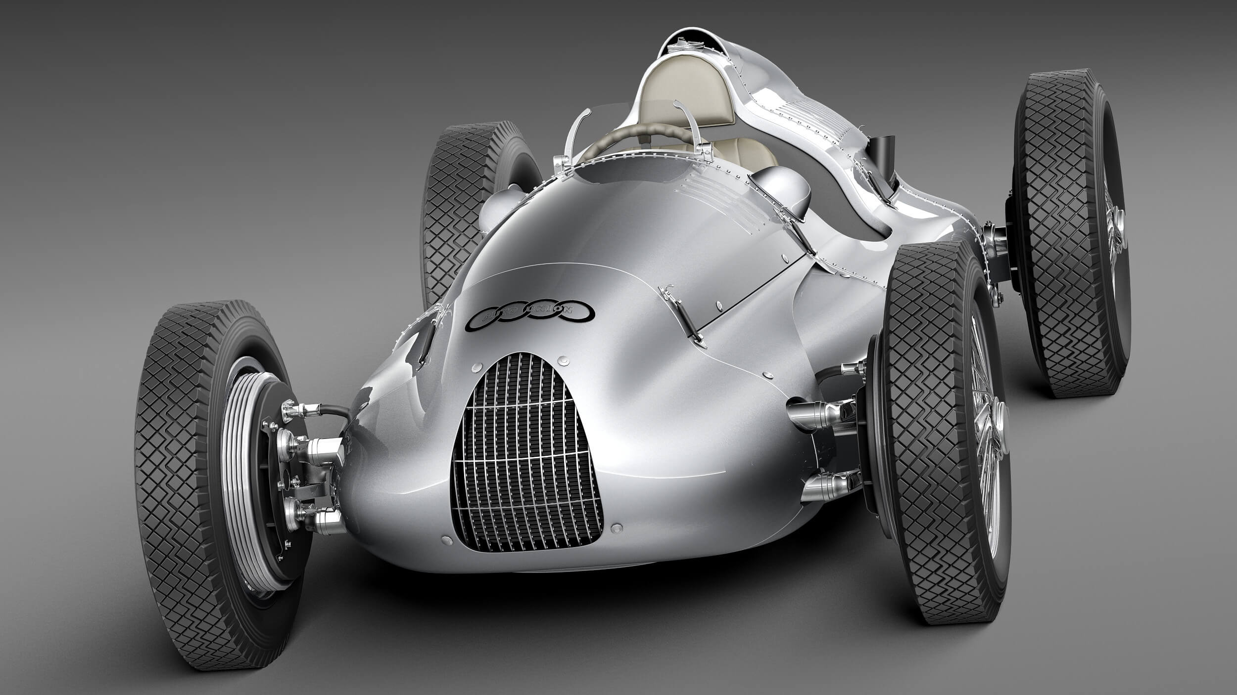 Auto Union Type D 1938 - 3D Model by SQUIR