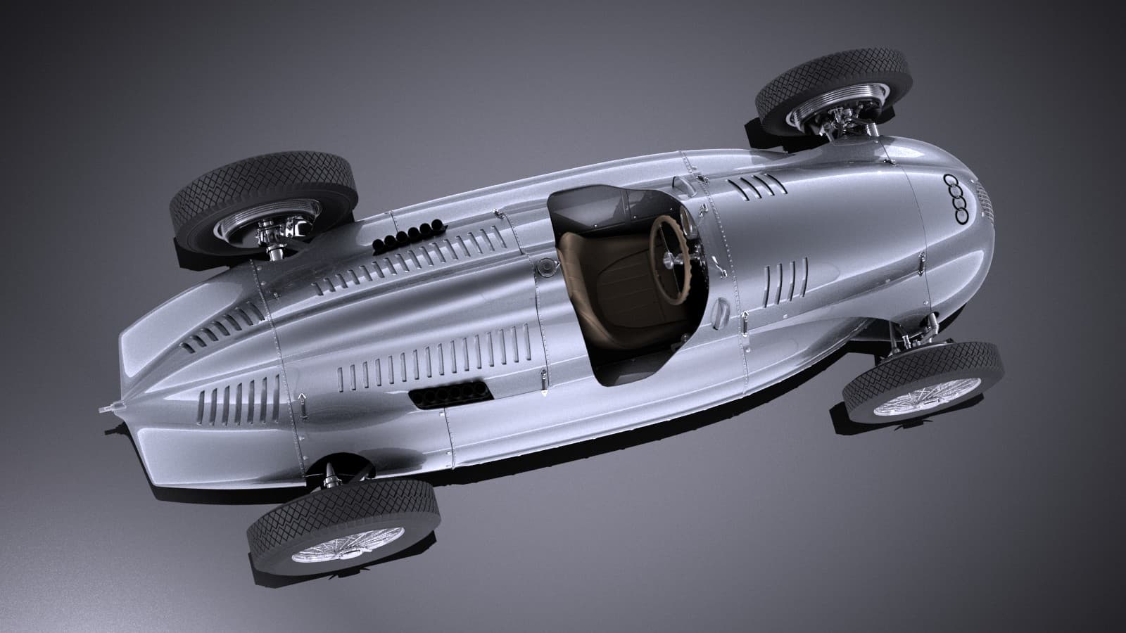 Auto Union Type D 1938 - 3D Model by SQUIR