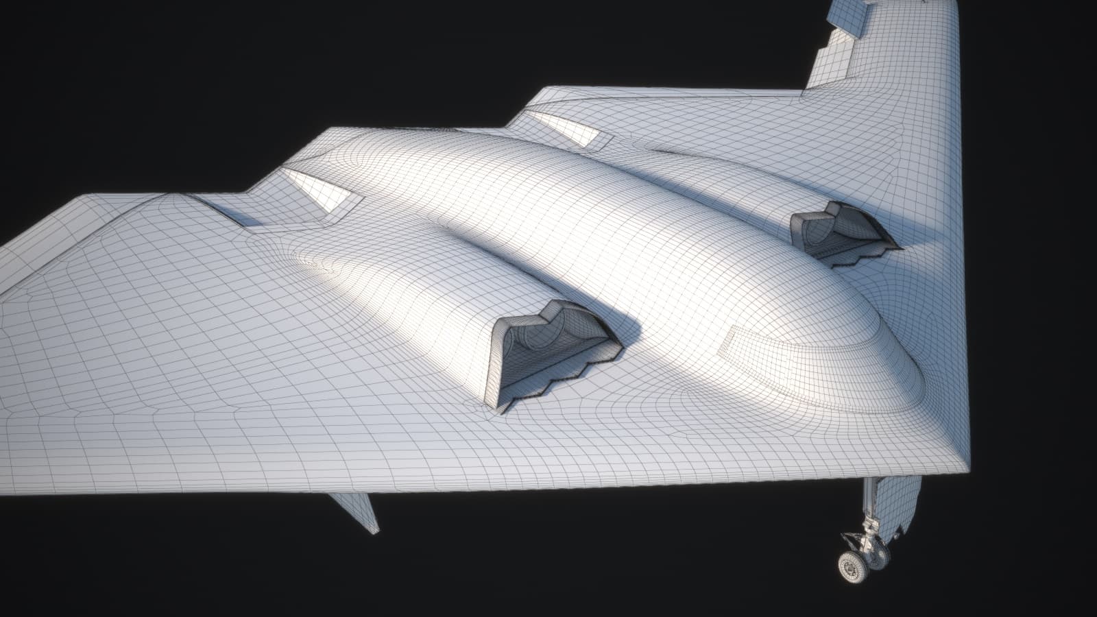 B2 Spirit Bomber - 3D Model by SQUIR