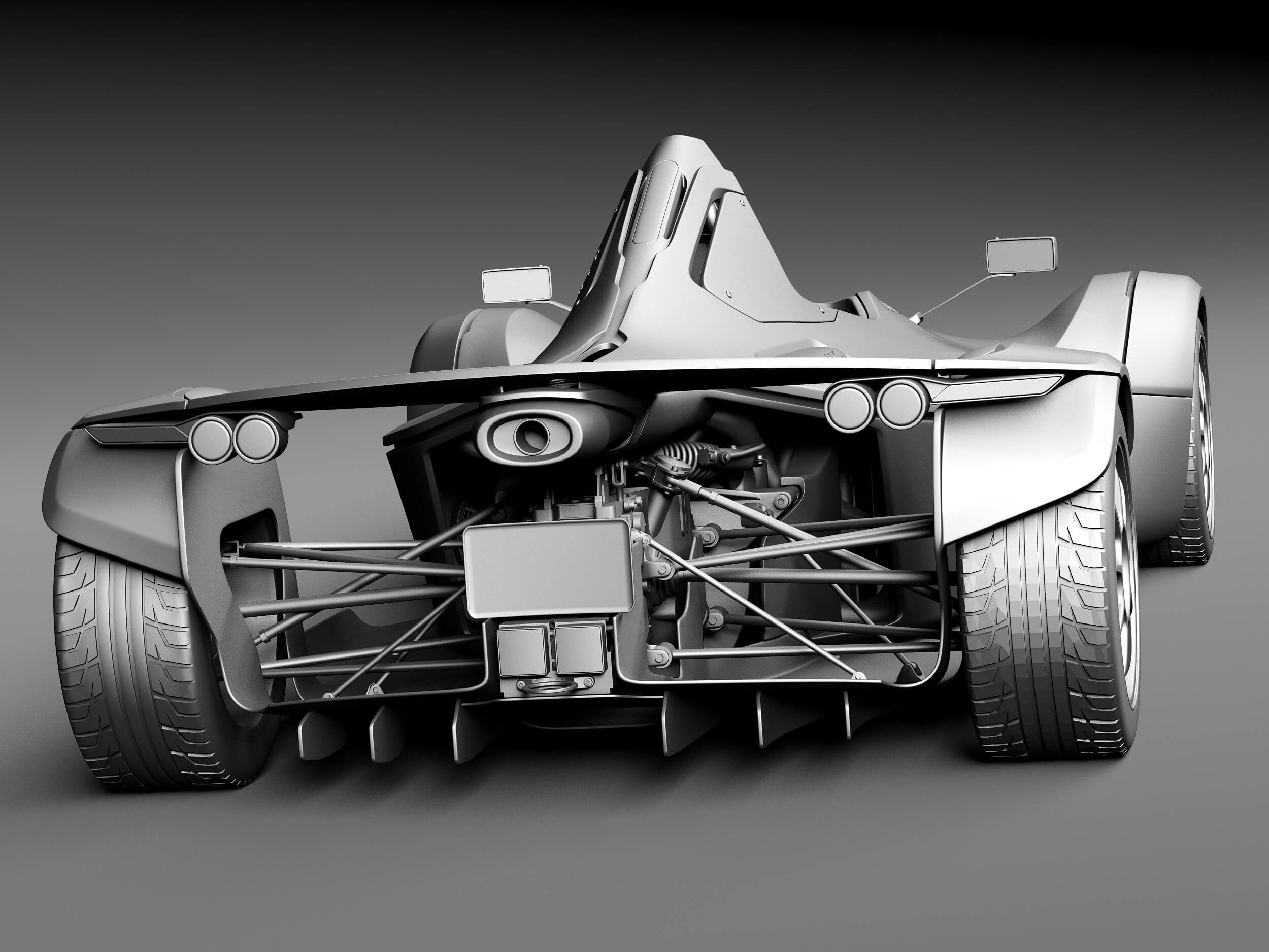BAC Mono 2014 - 3D Model by SQUIR