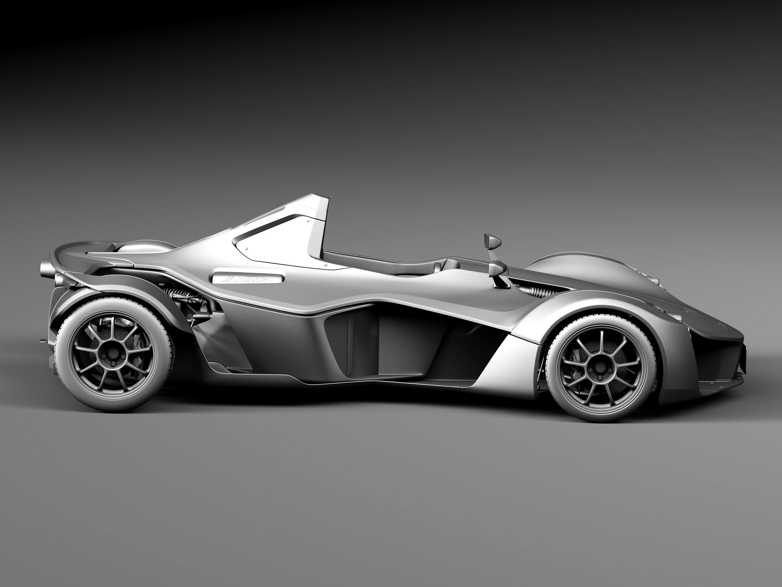 BAC Mono 2014 - 3D Model by SQUIR